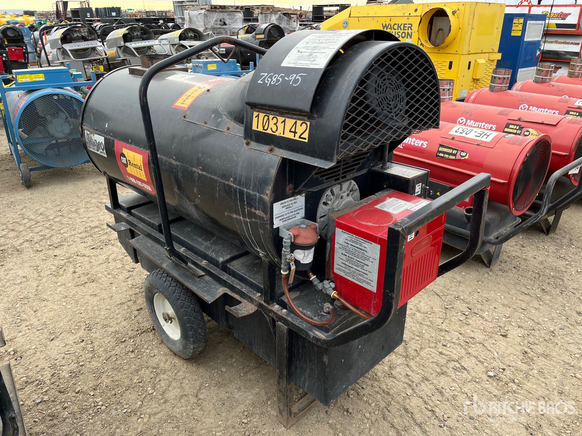 2015 Flagro FVO-400 350000 BTU Space Heater | Ritchie Bros. Auctioneers