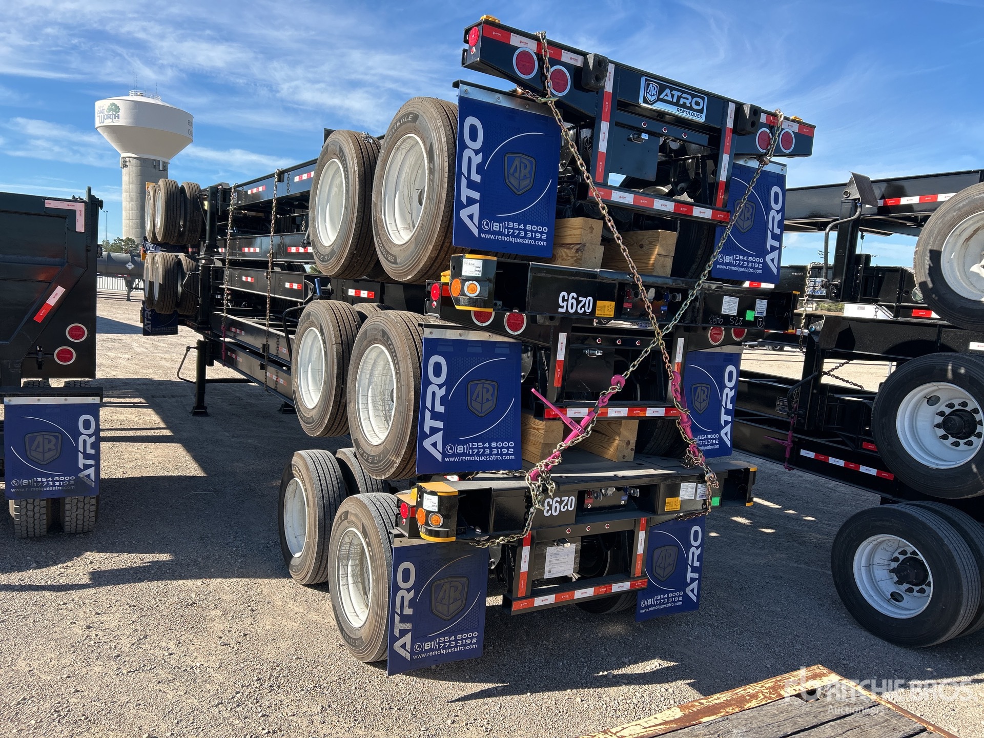 2025 Atro 40 ft T/A Quantity of (5) Container Trailer | Ritchie Bros ...