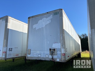 2003 Wabash 53 ft x 102 in T/A Van Trailer, Albany, Georgia, États-Unis ...