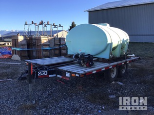 2002 HMDE 14 ft T/A trailer includes tank and water pump Equipment ...