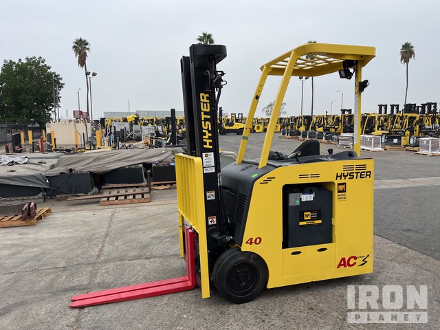 2023 Hyster E40HSD3-18 3850 lb Electric Forklift (Unused) in Fontana ...