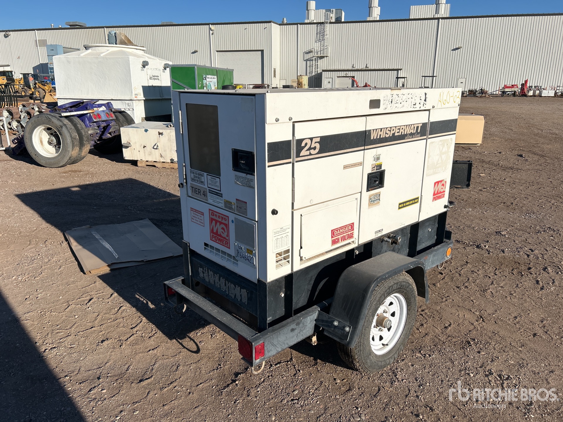 2012 Multiquip DCA-25USI2 20 kW Mobile Groupe électrogène | Ritchie ...