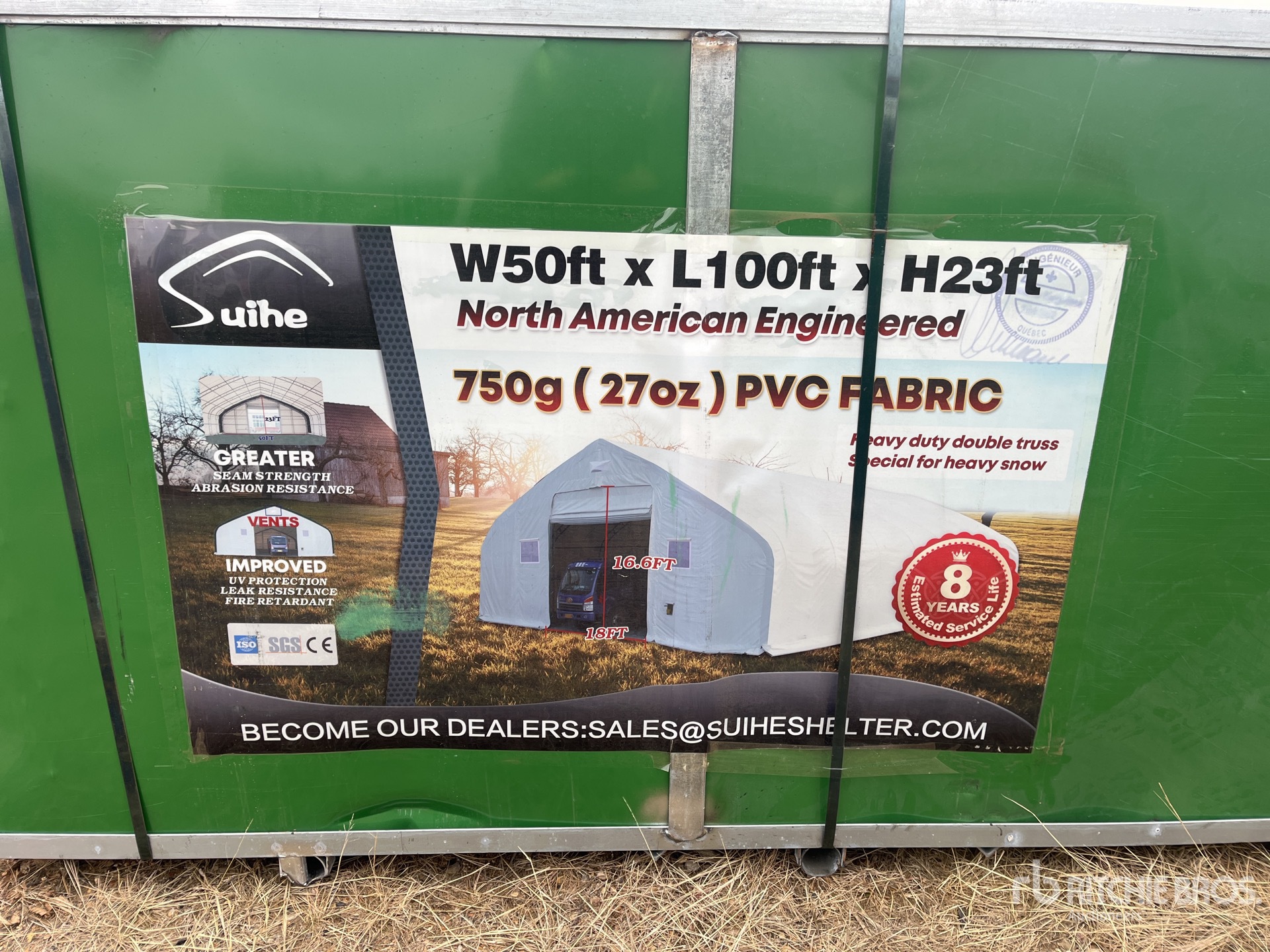 2024 Suihe 50 ft x 100 ft x 23 ft Storage Building (Unused) | Ritchie ...