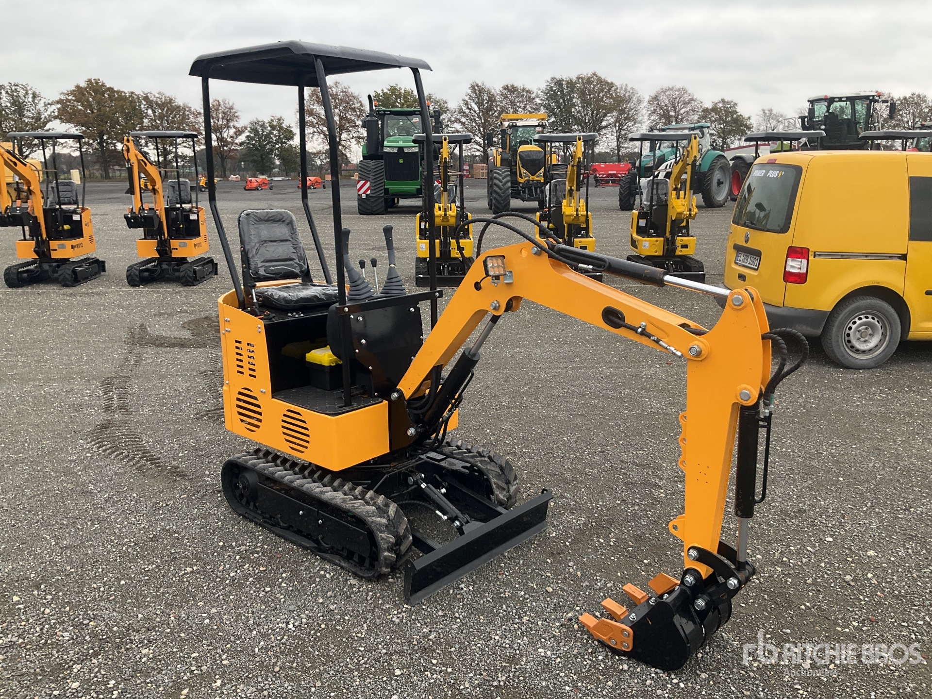 2024 JPC KV12 Mini Excavator (Unused) | Ritchie Bros. Auctioneers