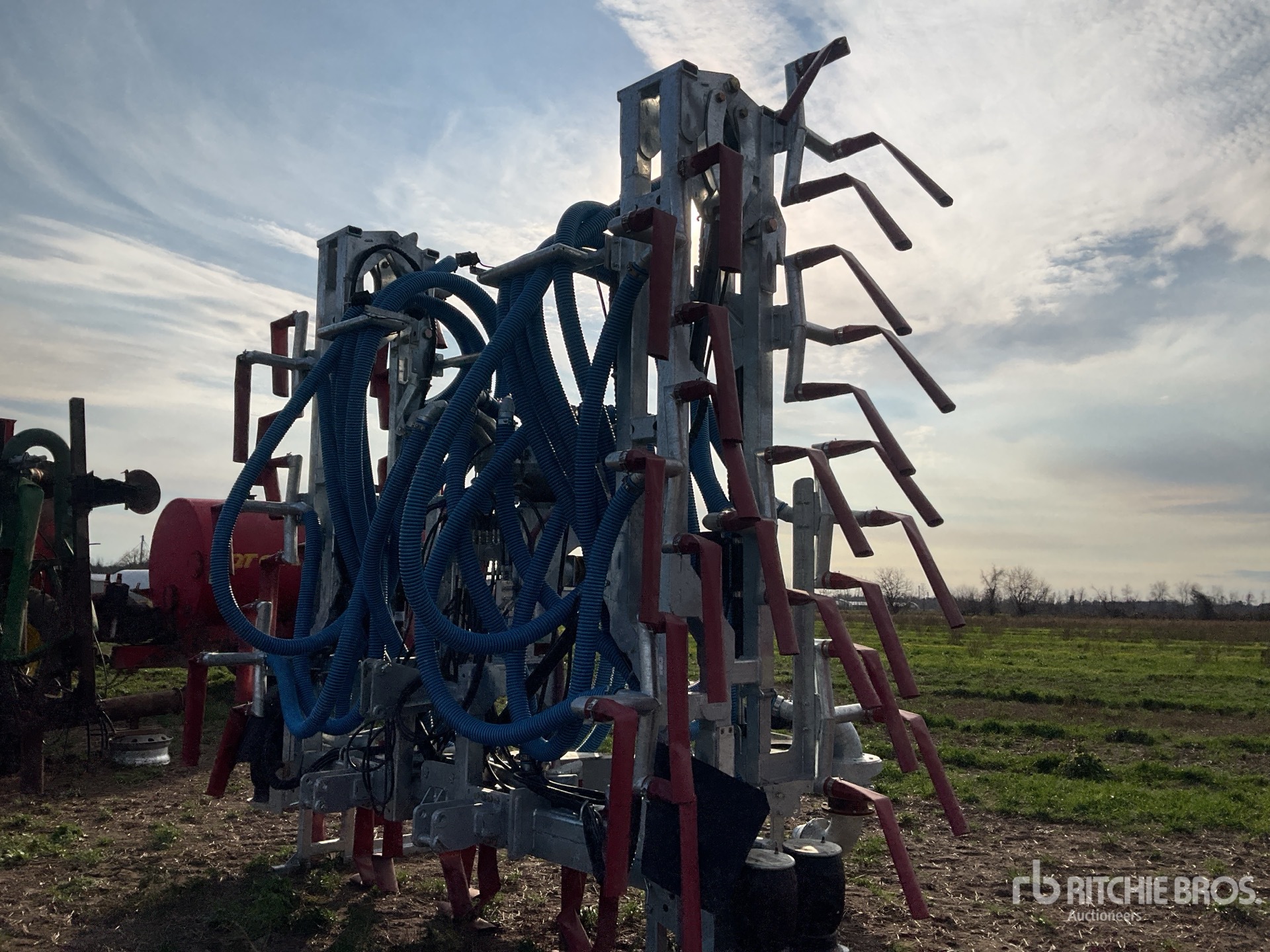 2024 Wer 60FT 60 ft 3-Point Drag Line Dribble Boom Aplicador de ...