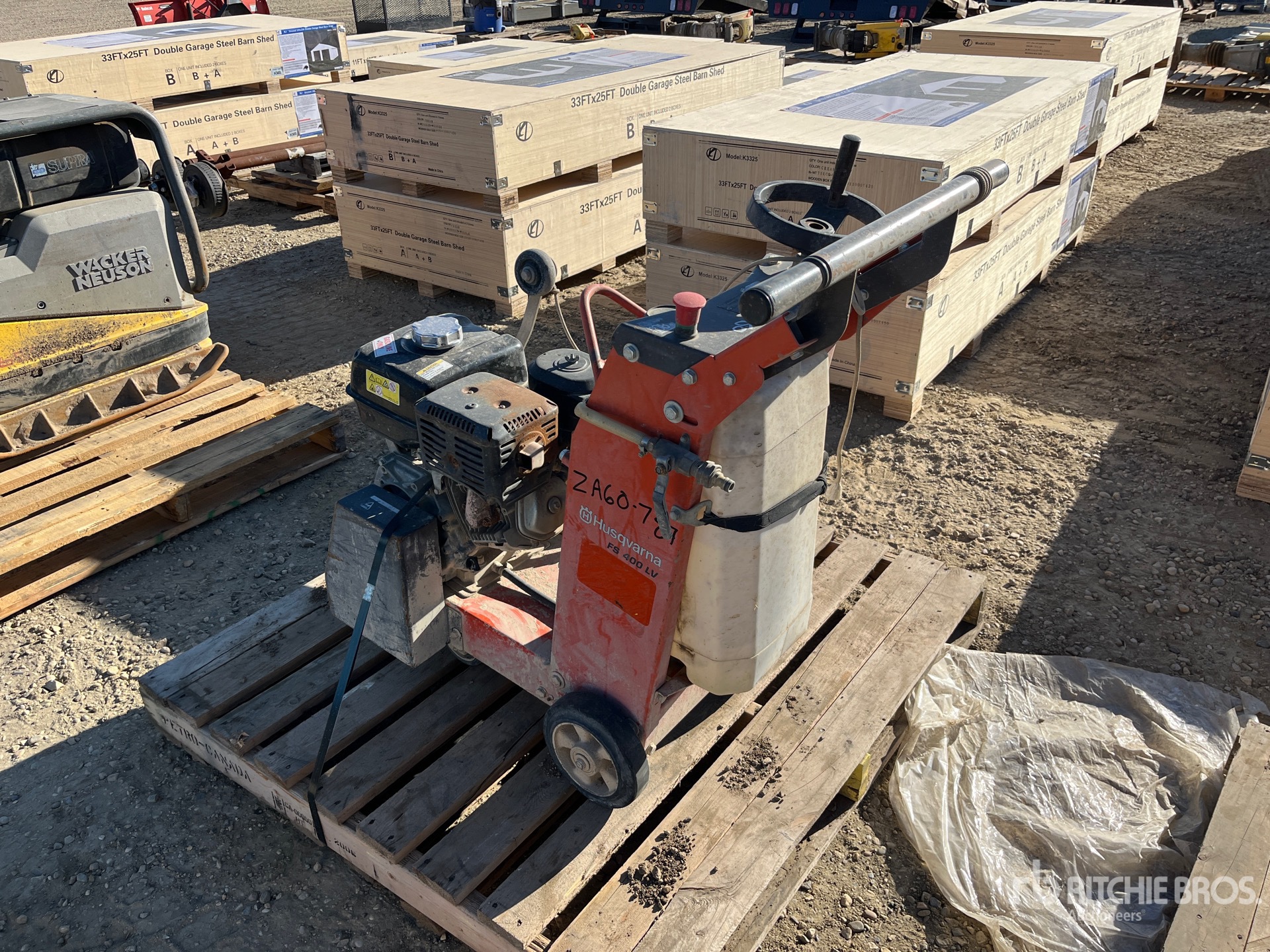 2017 Husqvarna FS400 Walk-Behind Saw | Ritchie Bros. Auctioneers
