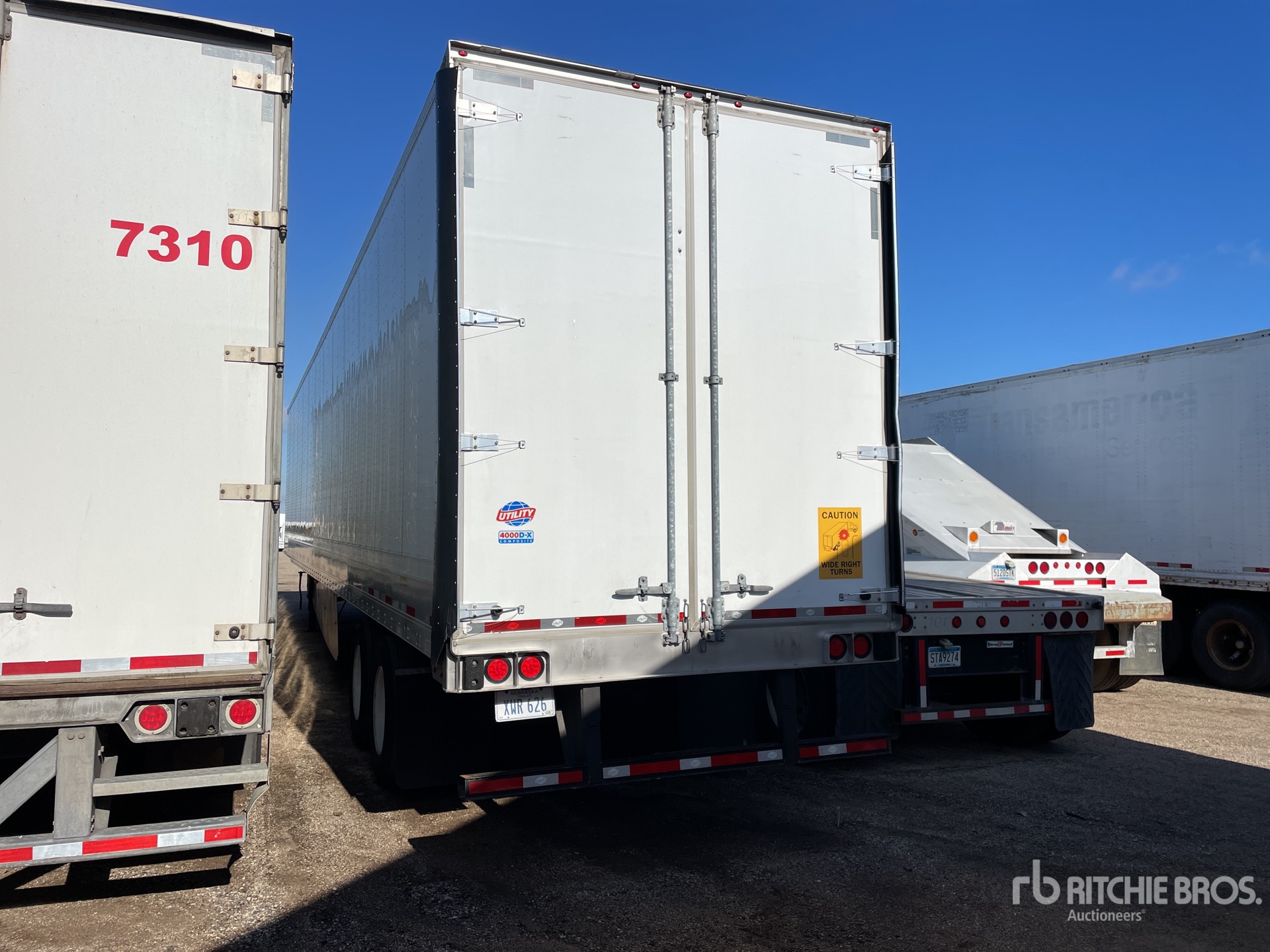 2022 Utility VS2DX 53 ft x 102 in T/A Van Trailer | Ritchie Bros ...