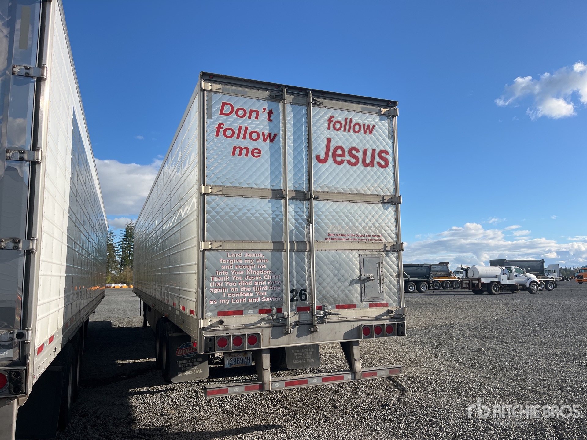 2023 Utility VS2RA 53 ft x 102 in T/A Refrigerated Trailer | Ritchie ...