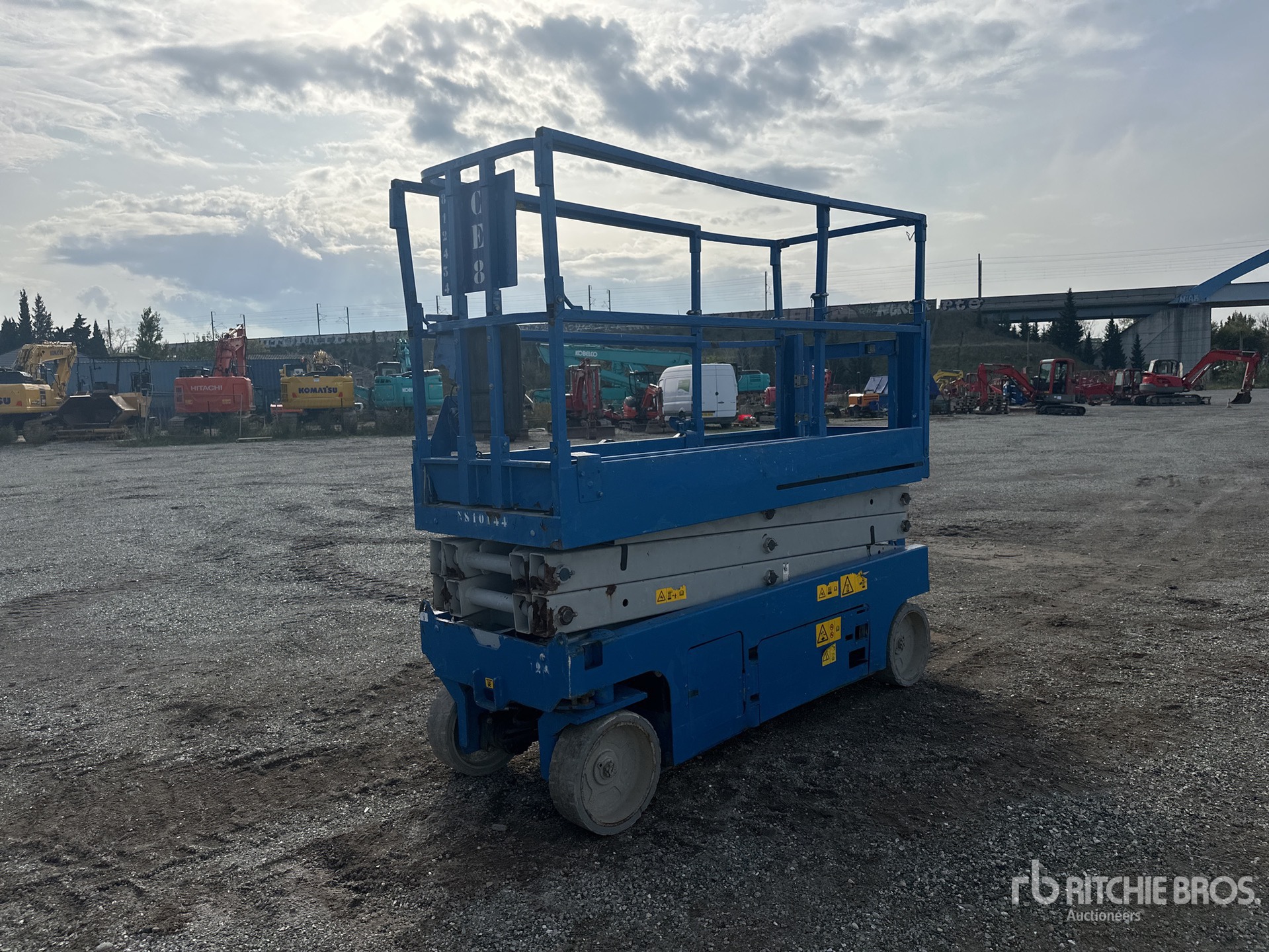 2012 Genie GS-2032 Electric Nacelle Ciseaux Electrique Scissor Lift ...