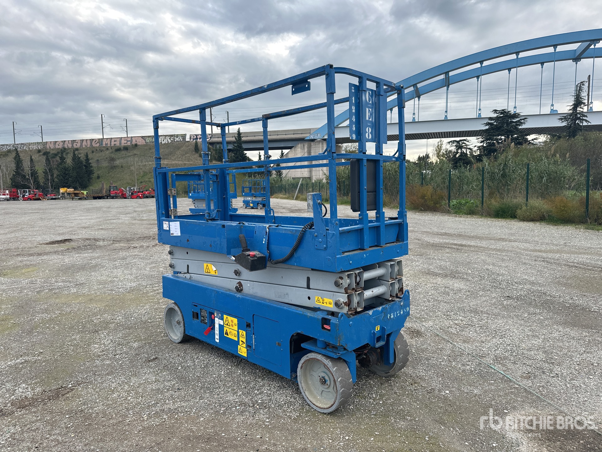 2012 Genie GS-2032 Electric Nacelle Ciseaux Electrique Scissor Lift ...