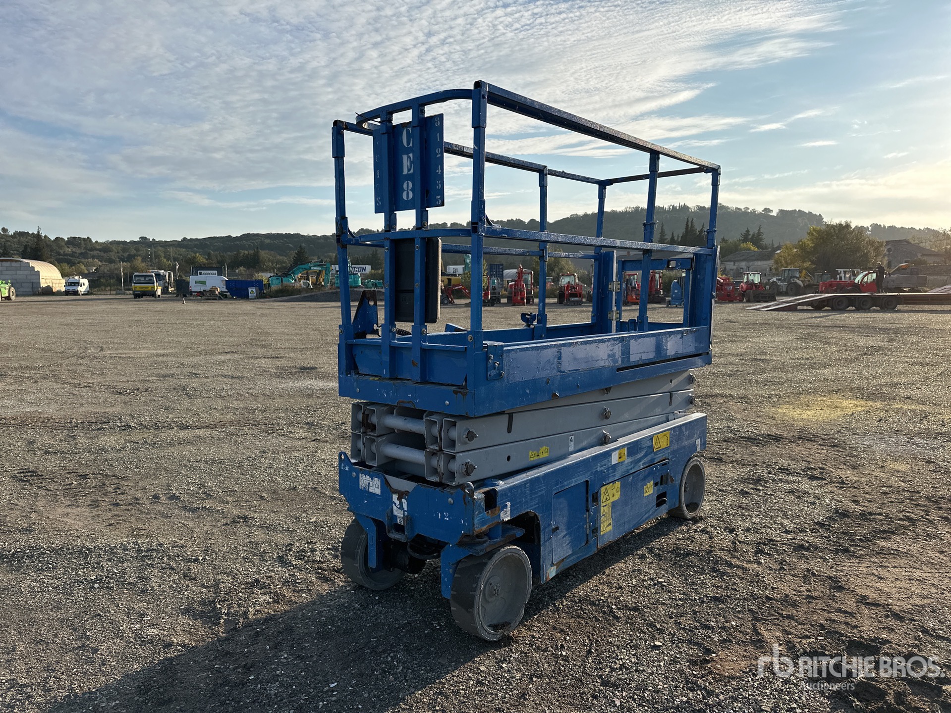 2012 Genie GS-2032 Electric Nacelle Ciseaux Electrique Scissor Lift ...