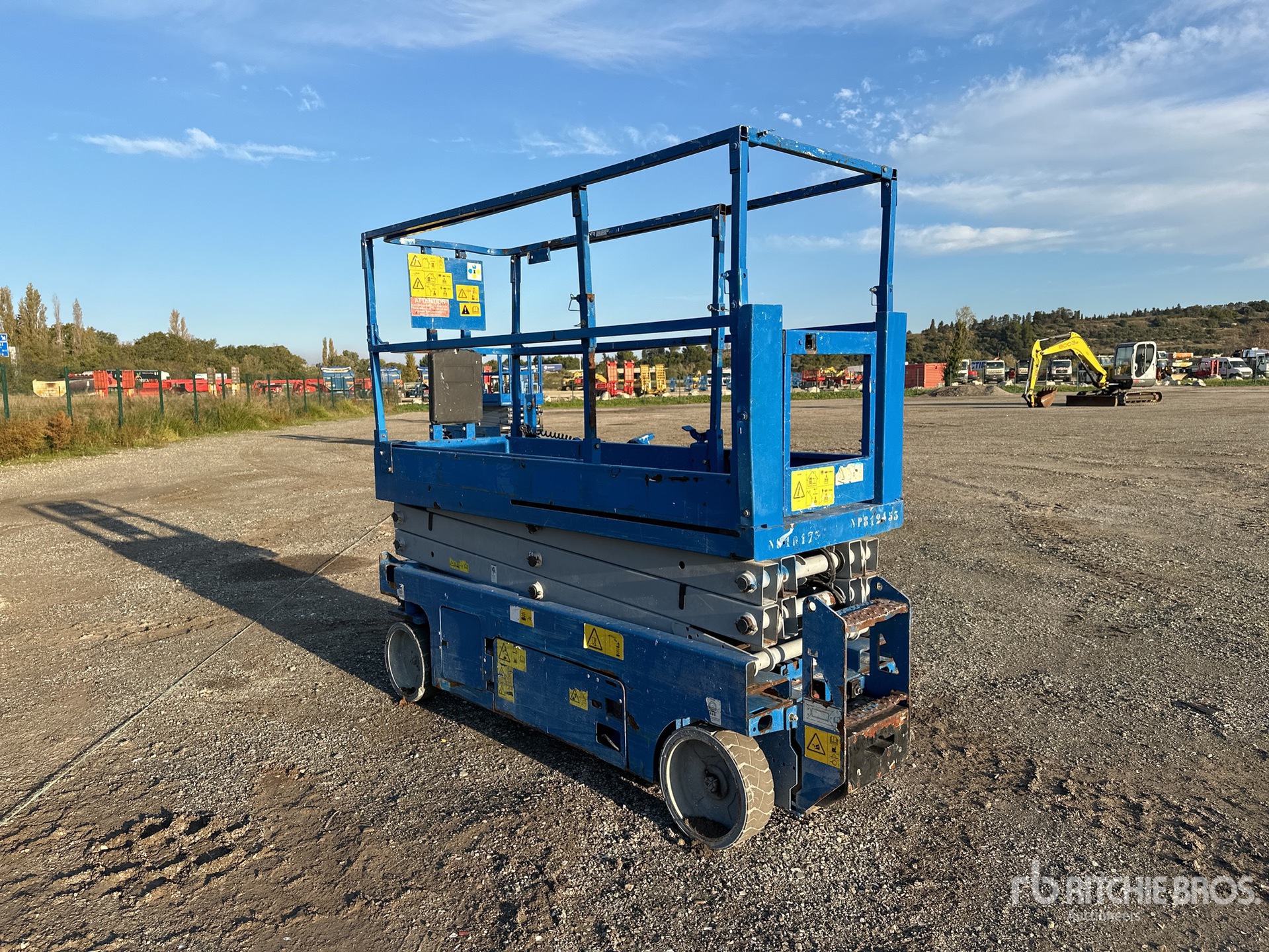 2012 Genie GS-2032 Electric Nacelle Ciseaux Electrique Scissor Lift ...