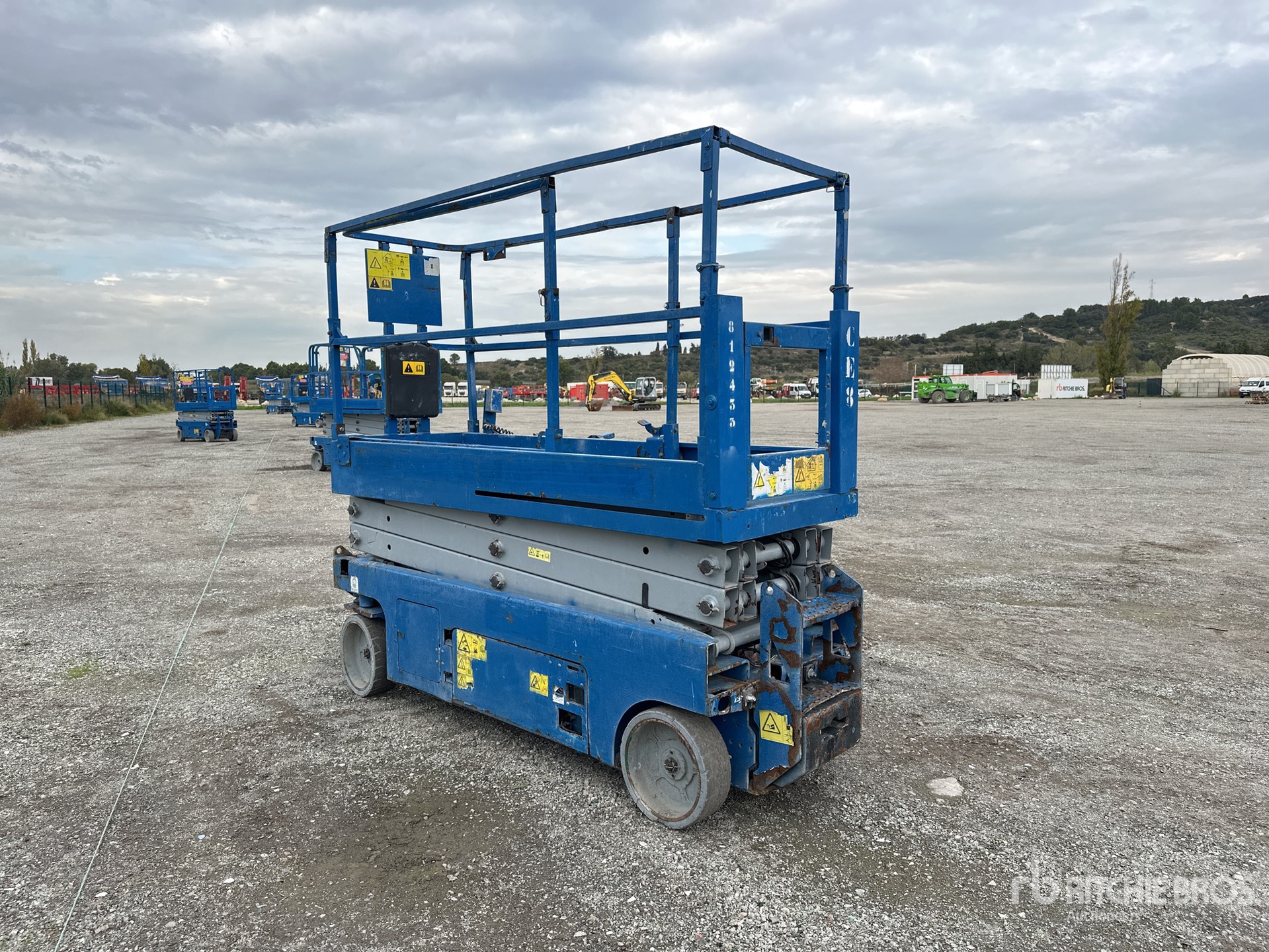 2012 Genie GS-2032 Electric Nacelle Ciseaux Electrique Scissor Lift ...