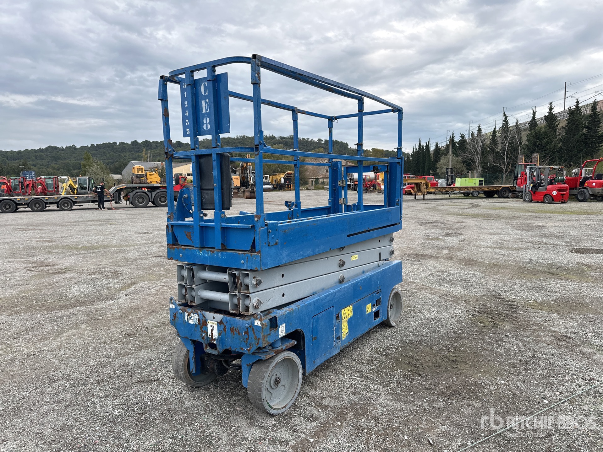 2012 Genie GS-2032 Electric Nacelle Ciseaux Electrique Scissor Lift ...