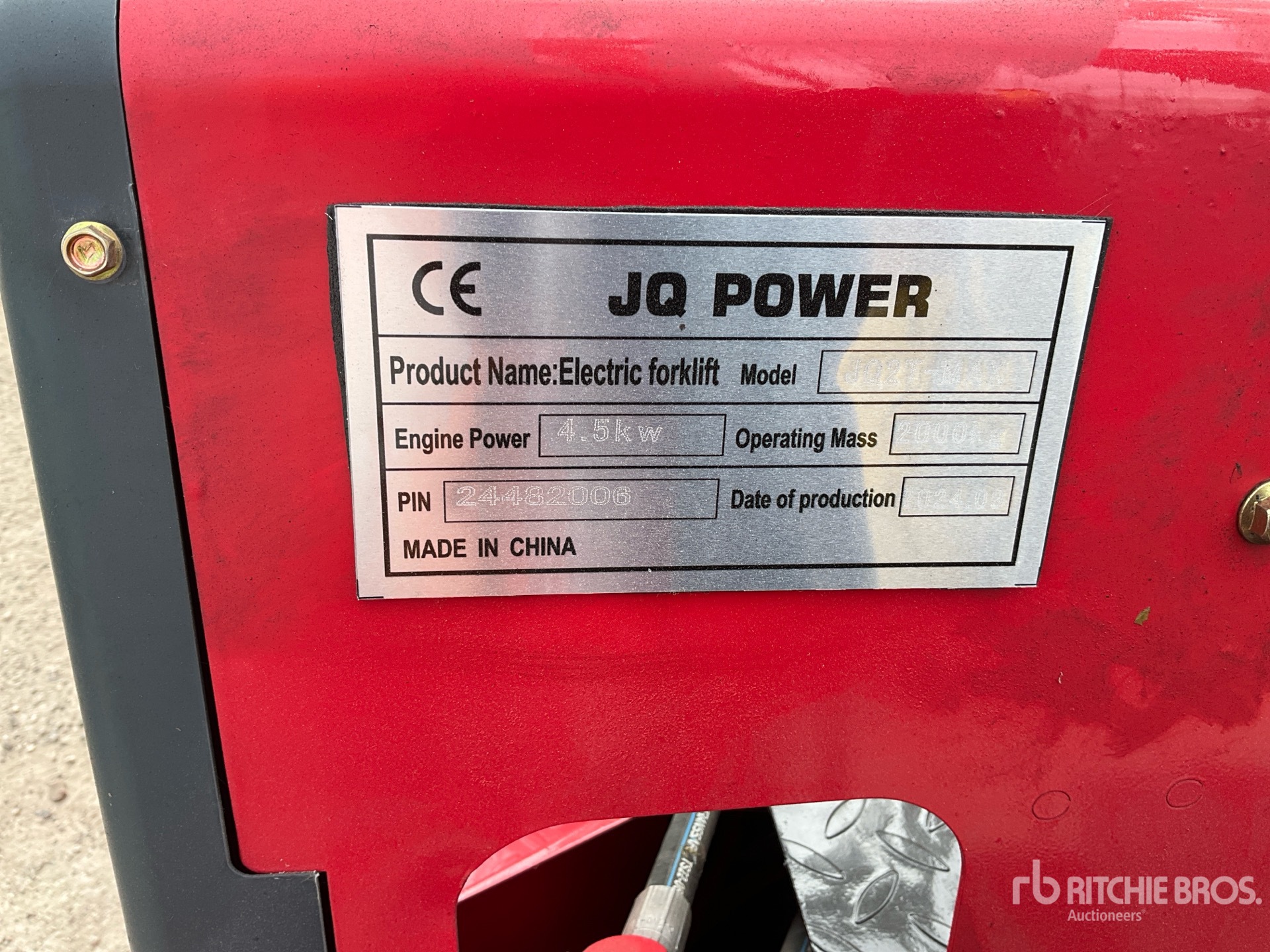 2025 JQ POWER JQ2T-MAX 4400 lb Chariot Élévateur Électrique (Unused ...