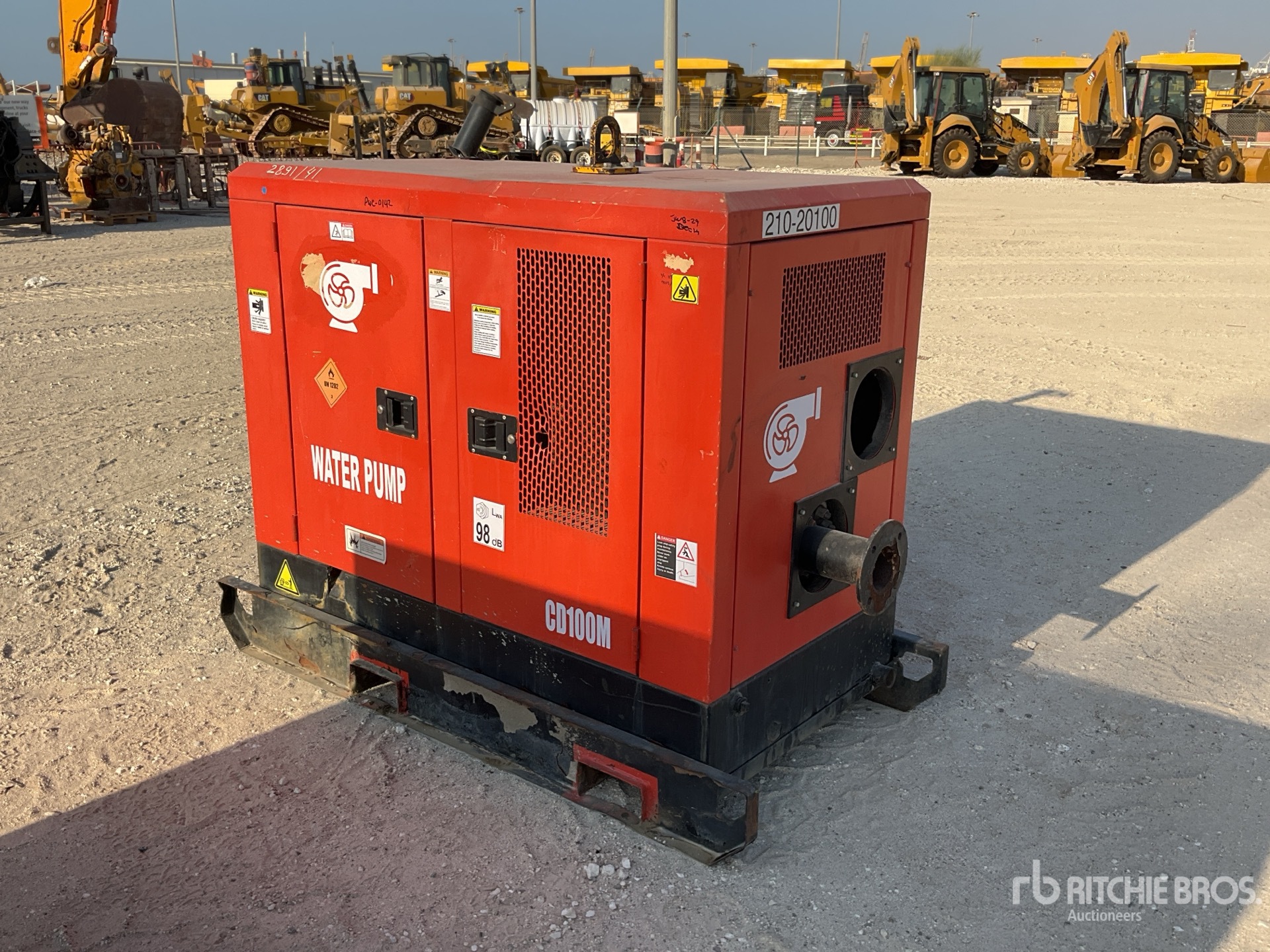 Godwin CD100M Skid-Mounted Pompa per acqua (Inoperable) | Ritchie Bros ...