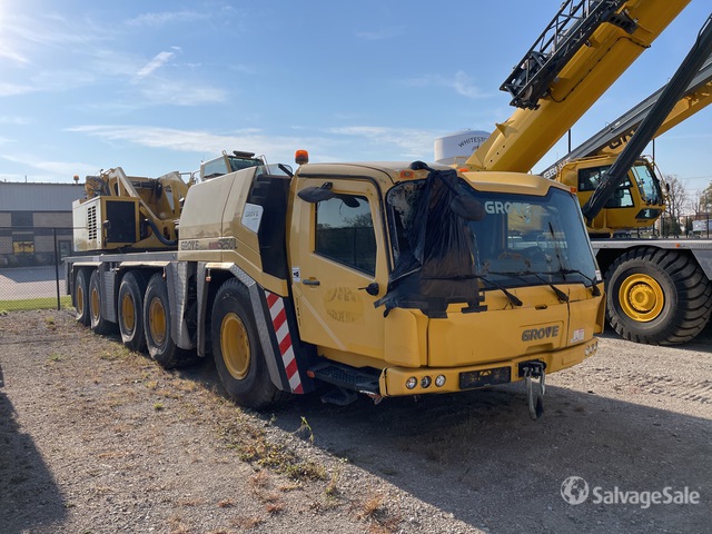 2019 Grove GMK5250L 300 ton 10x8x10 All Terrain Crane (Inoperable) in ...