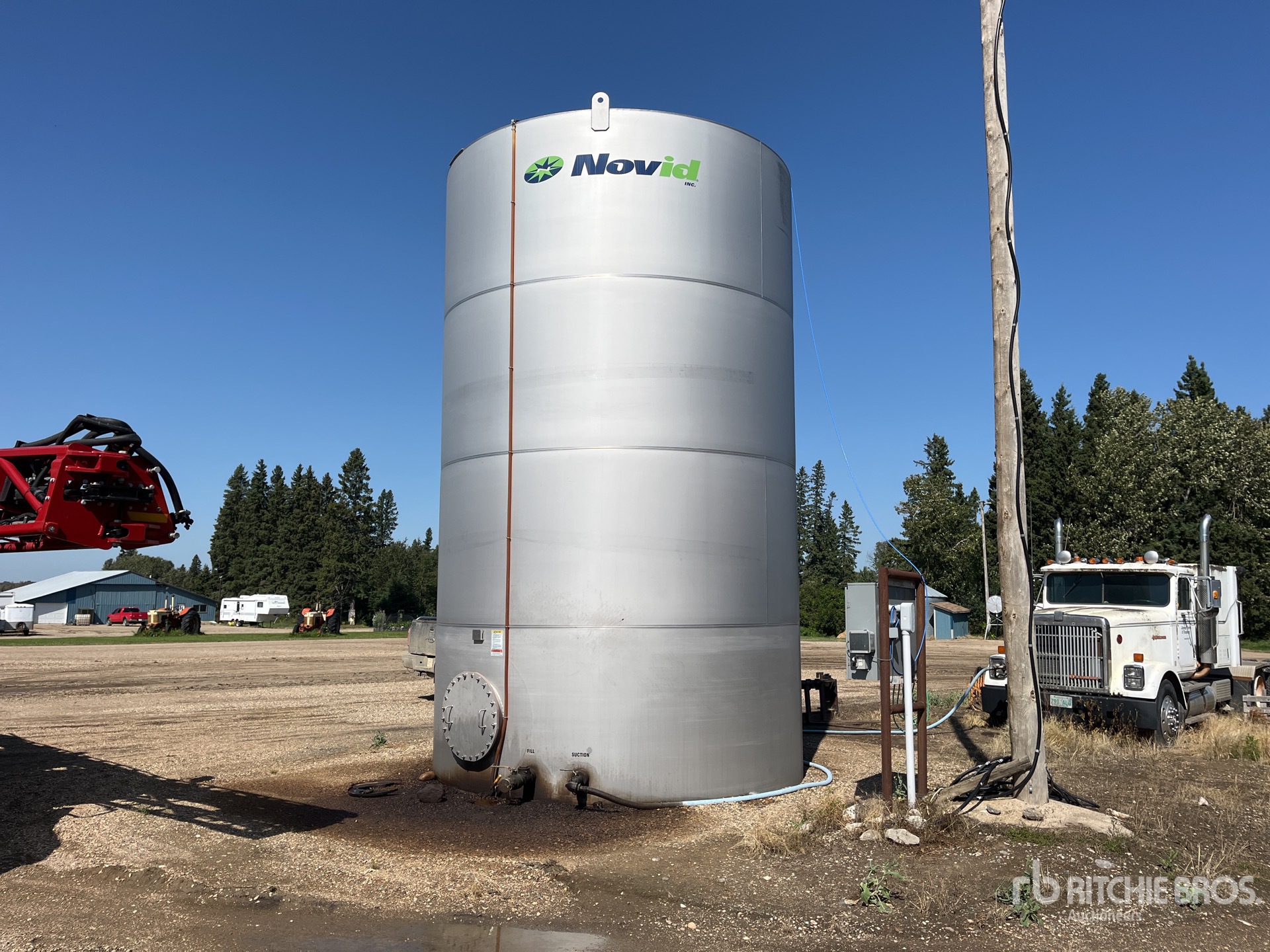2020 Novid 17400 gal Stainless Steel Fuel Tank | Ritchie Bros. Auctioneers