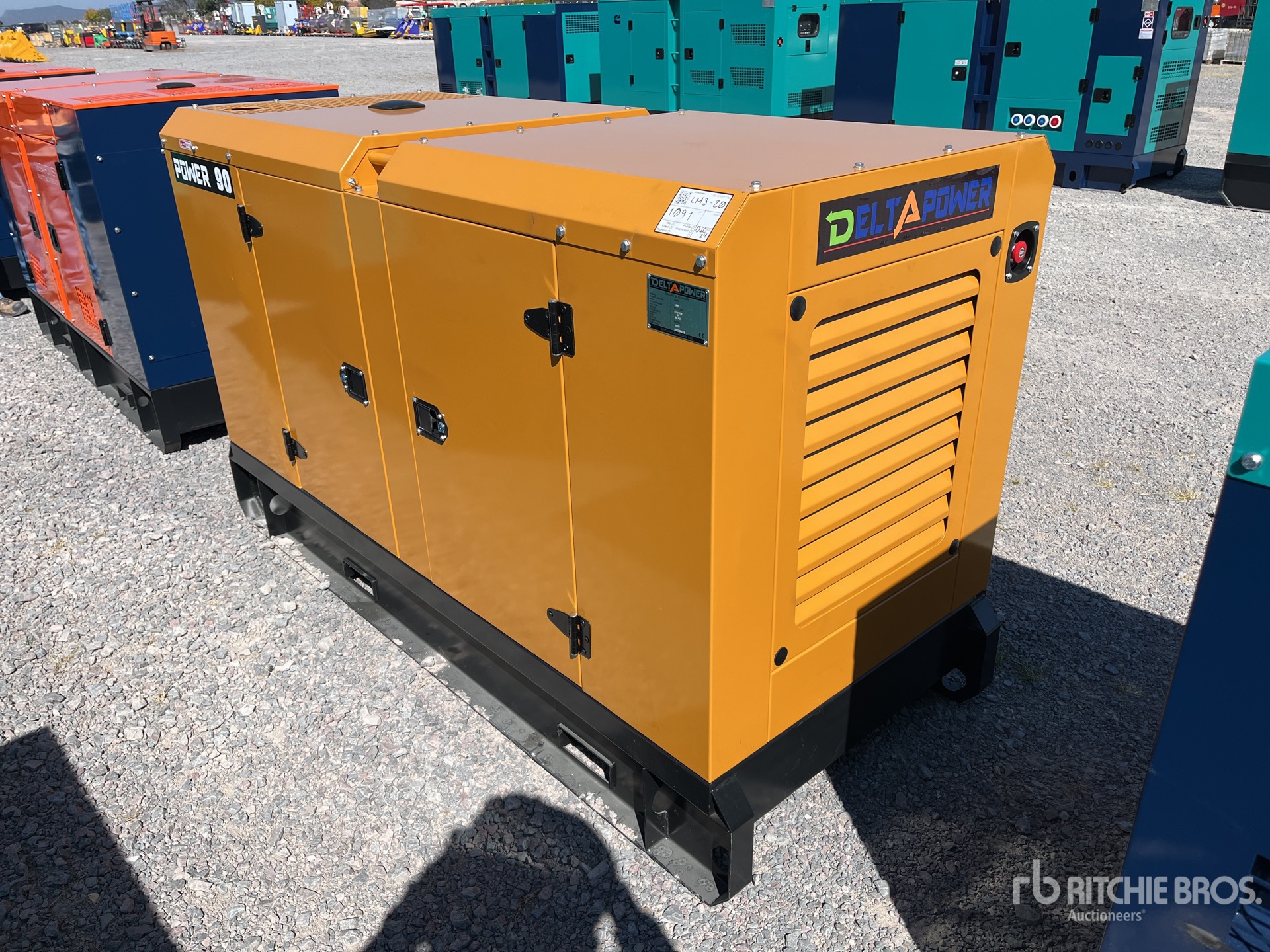 2023 Delta Power DP90 60 kVA Skid-Mounted Planta de Luz (Sin Usar ...