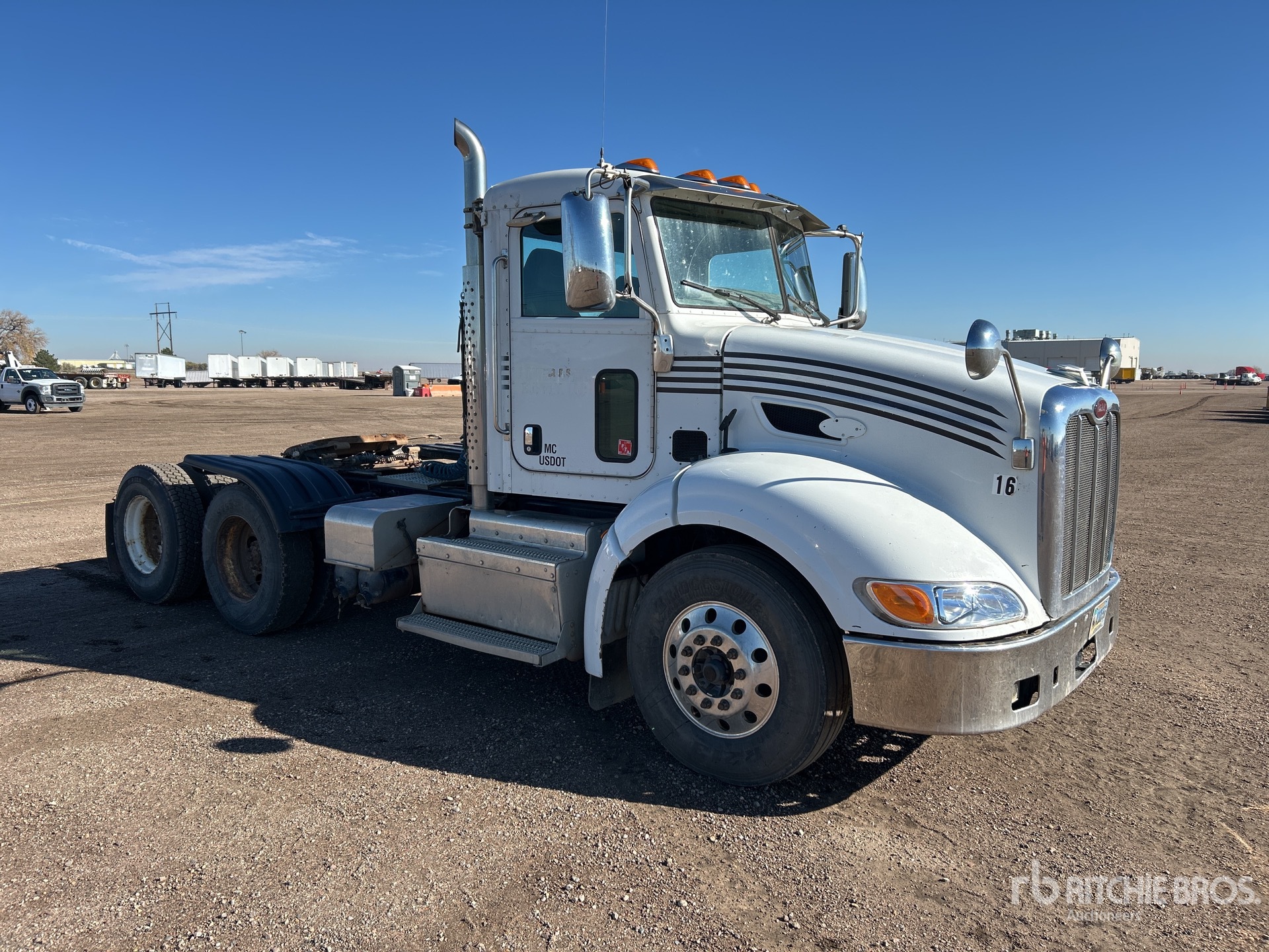 2012 Peterbilt 384 6x4 T/A Day Cab Truck Tractor | Ritchie Bros ...