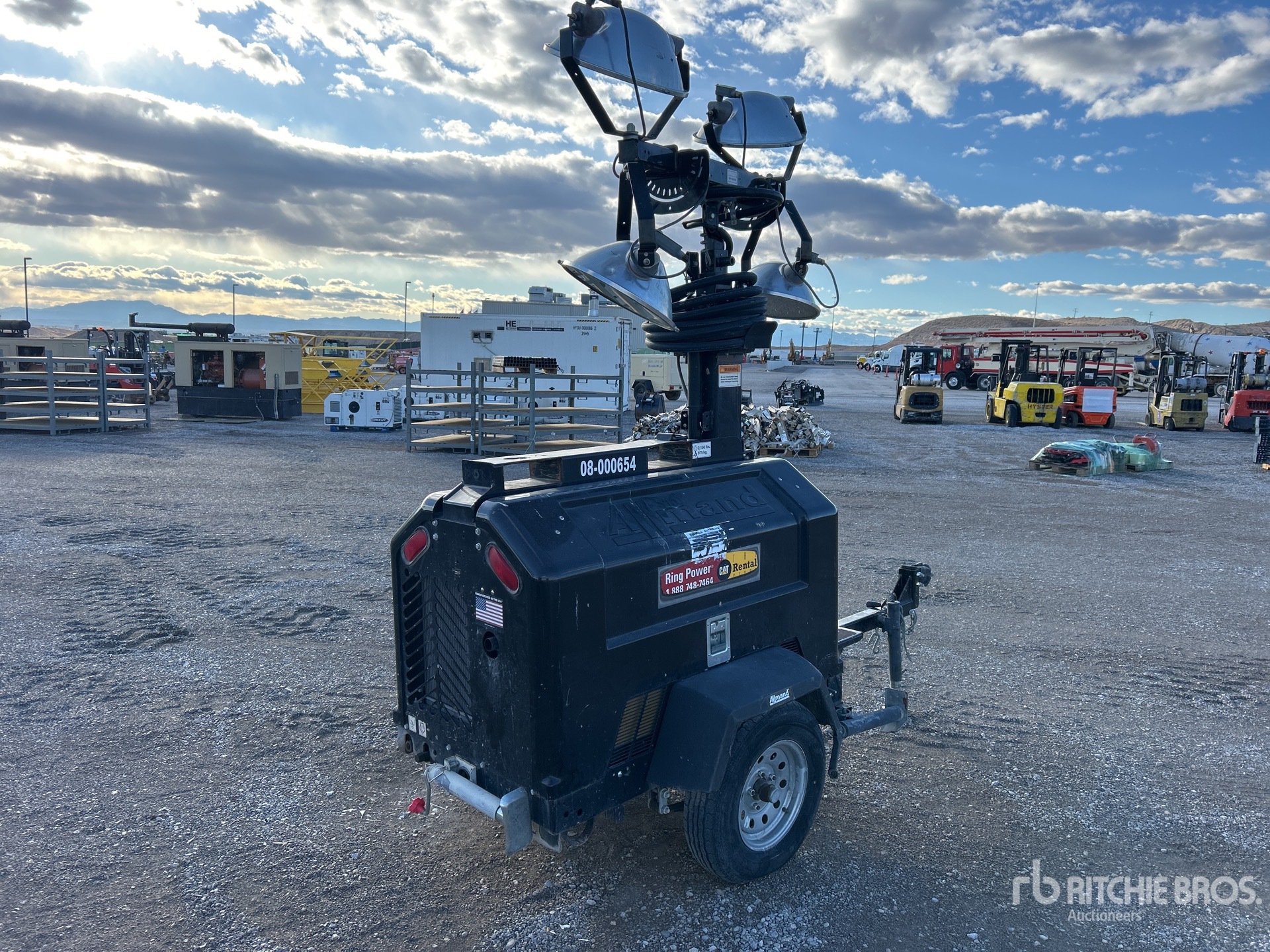 2008 Allmand Night-Lite Pro II V 8 kW Light Tower | Ritchie Bros ...