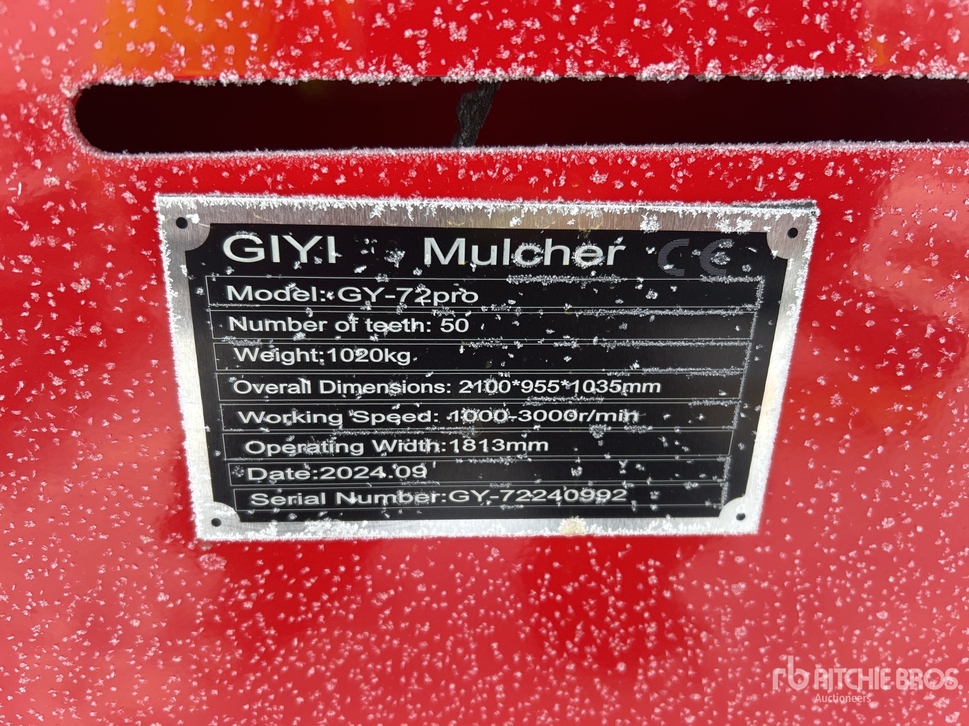 2024 GIYI GY-72pro 73 in Kompaktlader-Mulcher (Unused) | Ritchie Bros ...