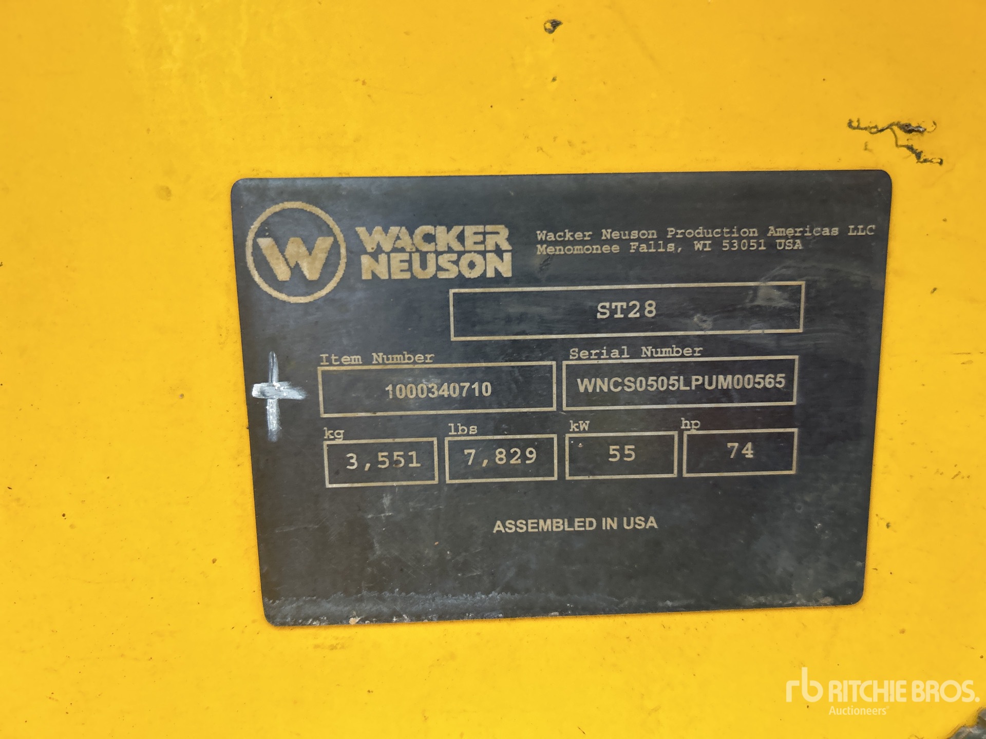 2017 Wacker Neuson ST28 Compact Track Loader (Inoperable) | Ritchie ...