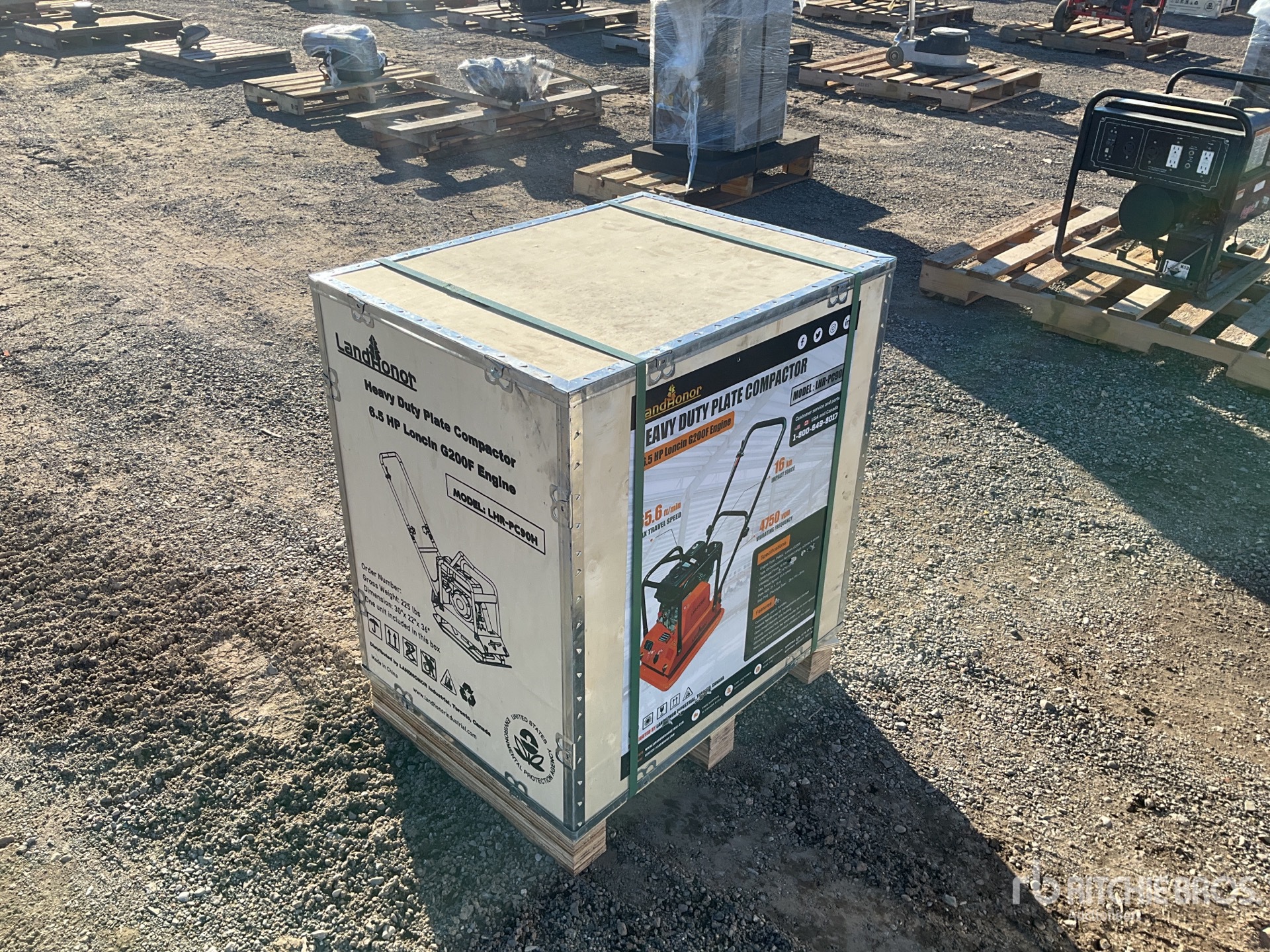 2024 Landhonor LHR-PC90 Vibratory Plate Compactor (Unused) | Ritchie ...