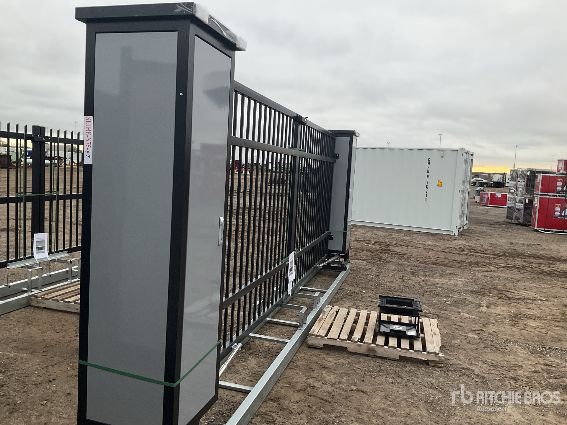 2024 Suihe SG 19 ft 2 in x 6 ft 5 in Steel Bi-Parting Portail d'entrée ...