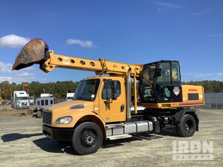 2015 Gradall XL4100 Series II 4x2 Highway Wheeled Excavator in Butner ...