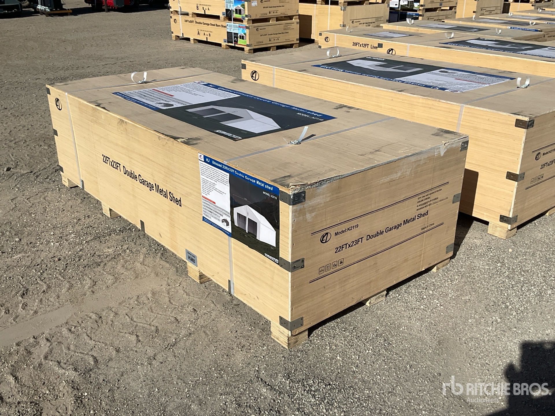 2024 KJ K2119 22 ft x 23 ft Metal Garage | Ritchie Bros. Auctioneers