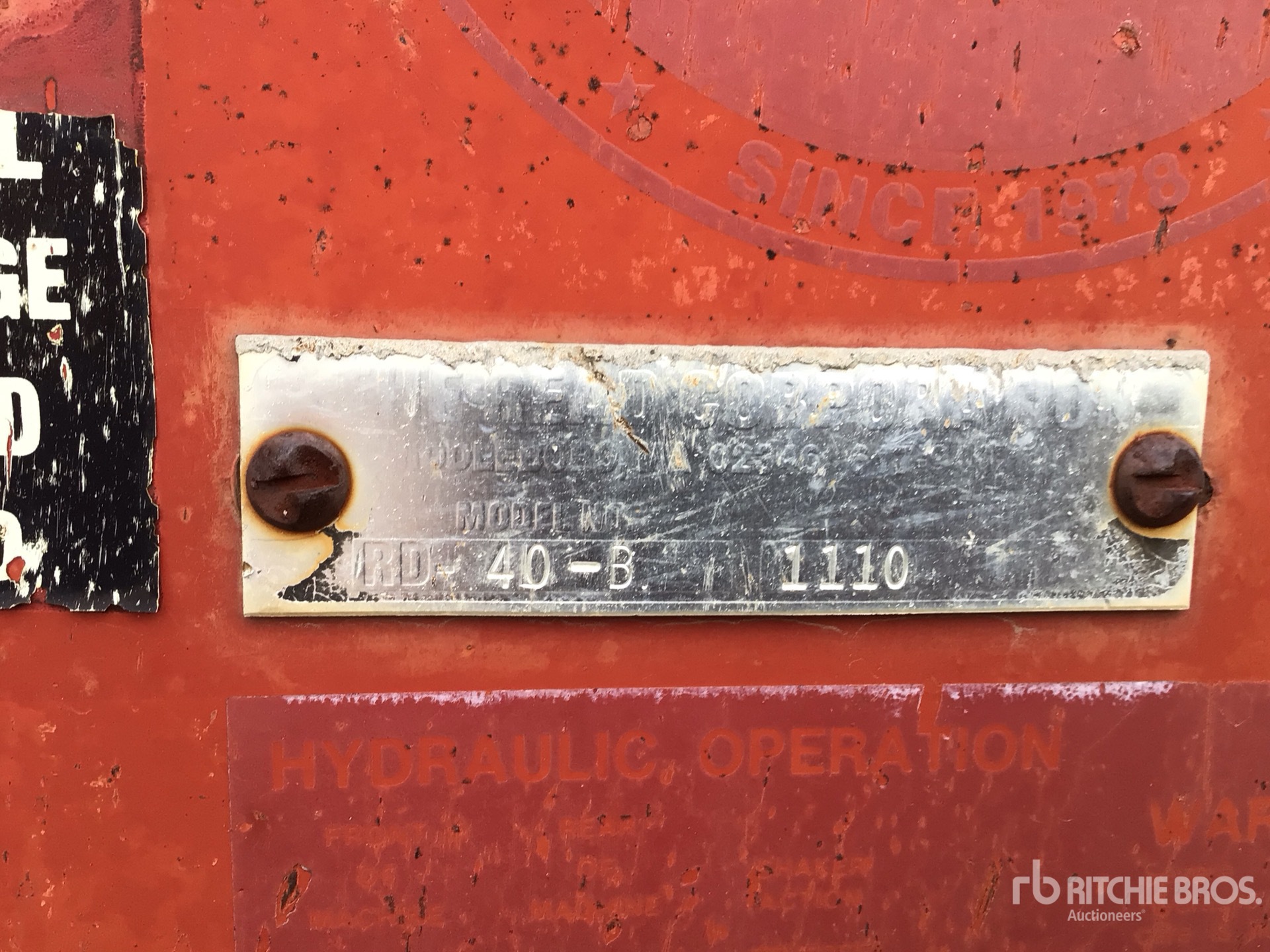 1993 Read RD-40-B S/A Criba de agregados | Ritchie Bros. Auctioneers