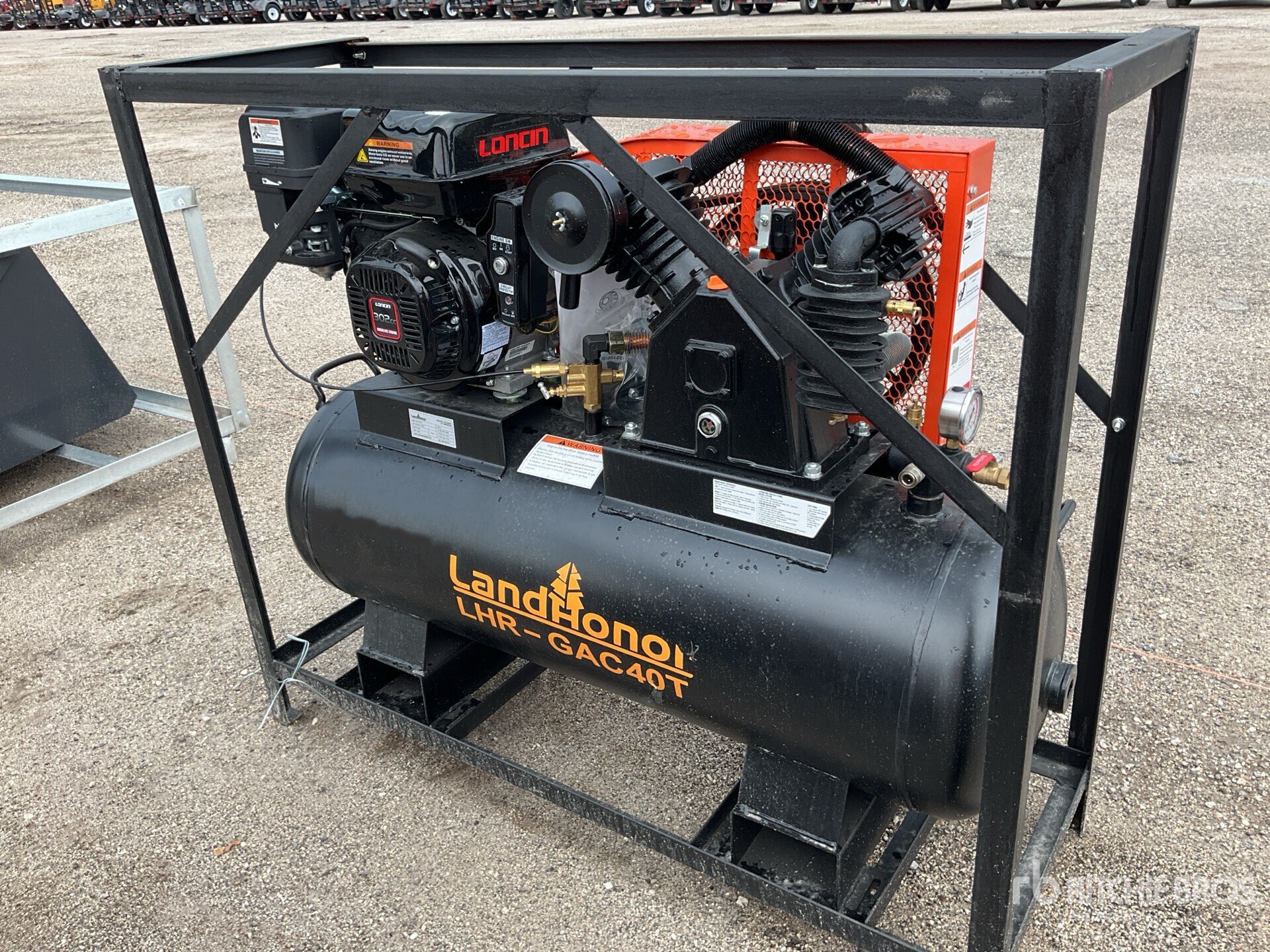 2024 Landhonor LHR-GAC40 Skid-Mounted 40 gal Air Compressor (Unused ...
