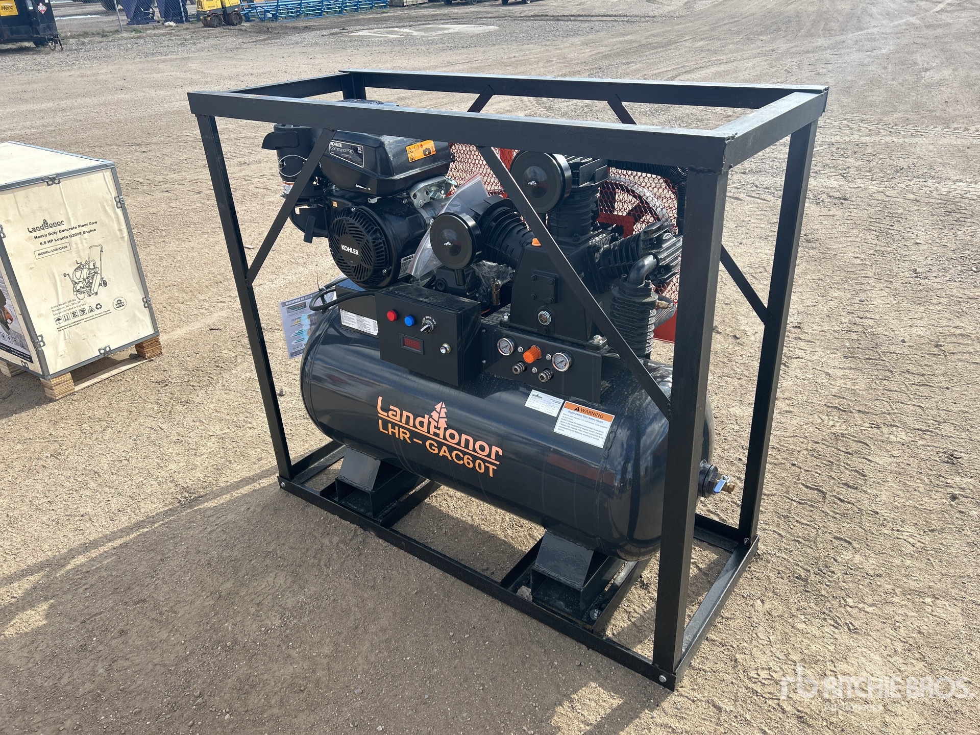 2024 Landhonor LHR-GAC60 30 cfm Skid-Mounted 60 gal Air Compressor ...