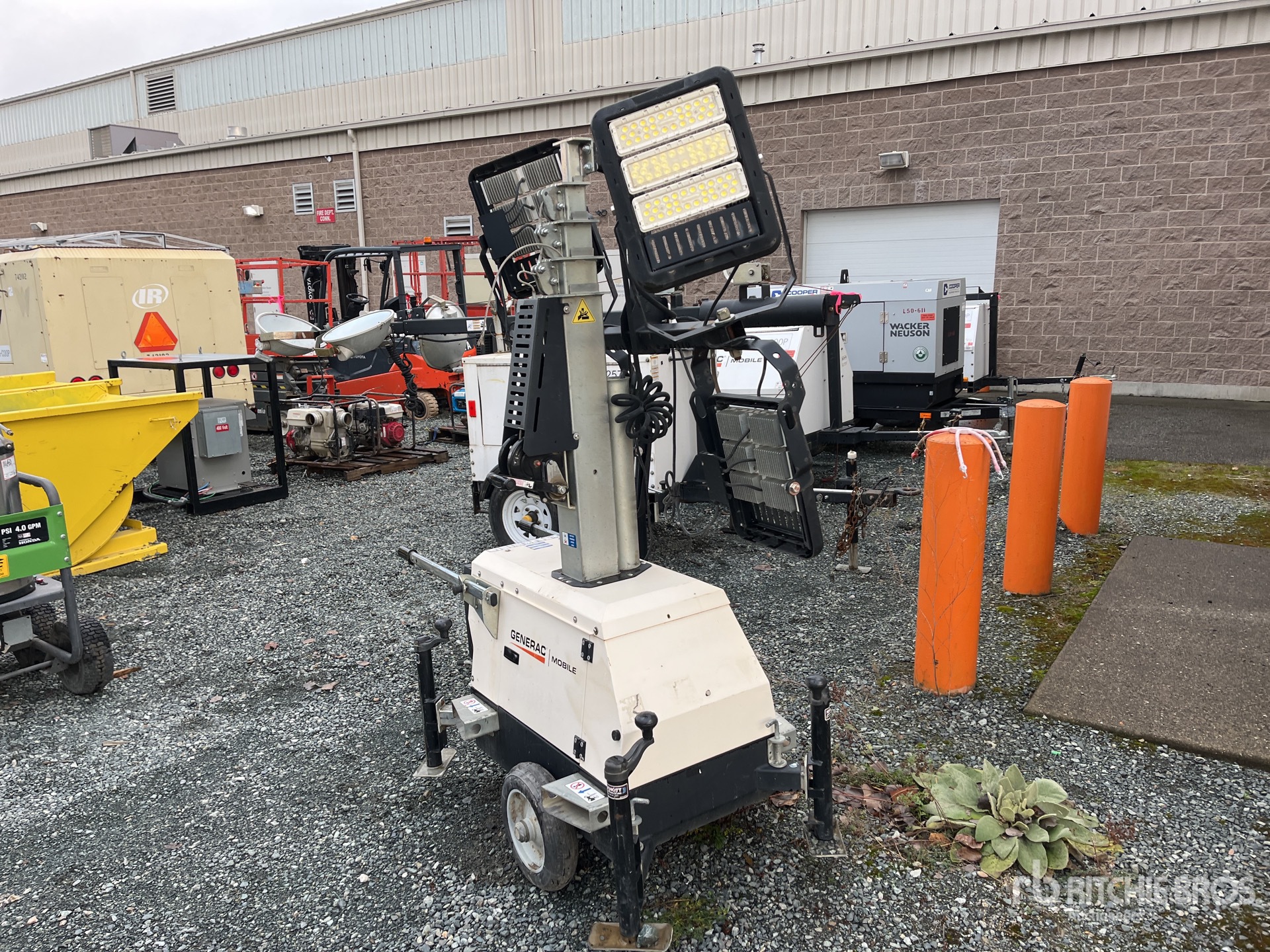 2019 Generac PLT240-STD 2.4 kW Torre de iluminación | Ritchie Bros ...