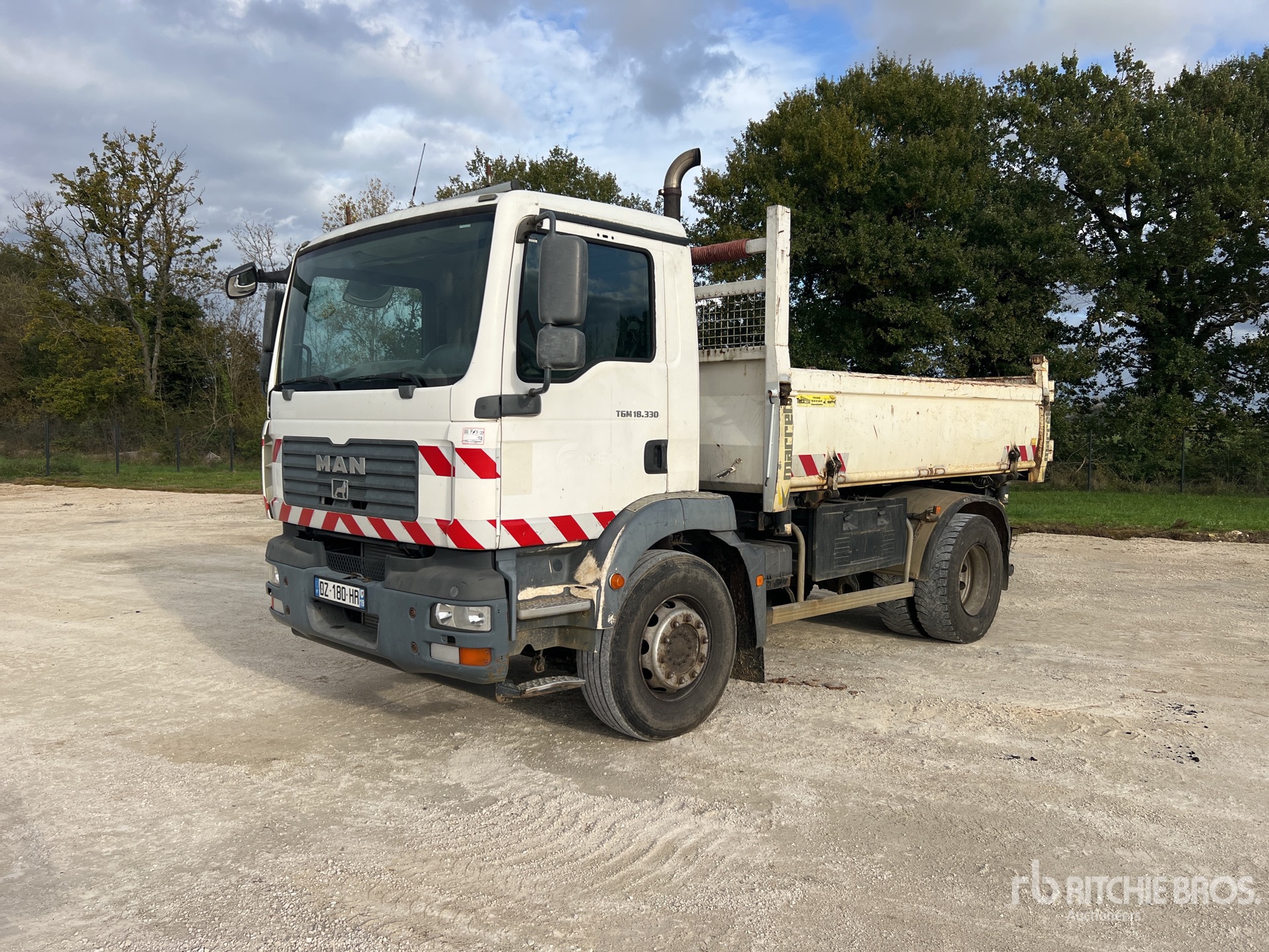 2008 MAN TGM18.330 Camion Benne Camion à benne essieu simple | Ritchie ...