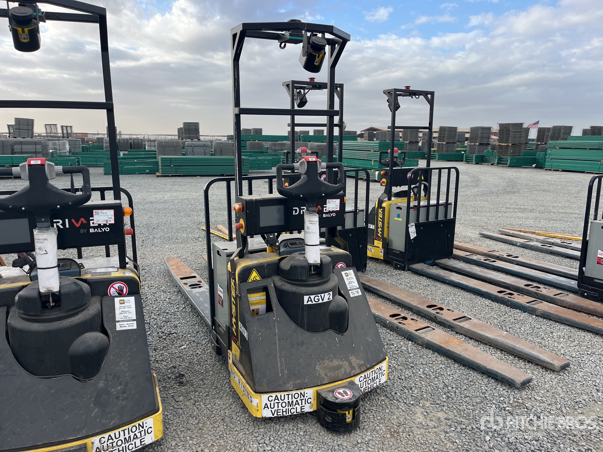 2018 Hyster B80ZHD 6500 lb Electric Pallet Jack | Ritchie Bros. Auctioneers