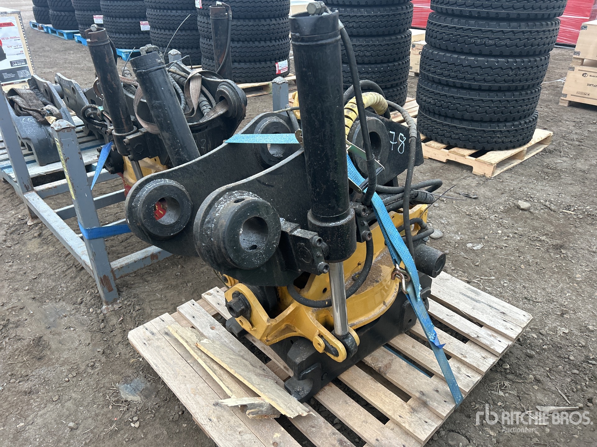 Engcon EC20 Tilt Rotating Acoplador de excavadora - Fits 20 ton ...