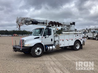 Altec on 2017 International 4300 4x2 Digger Derrick Truck in Livingston ...