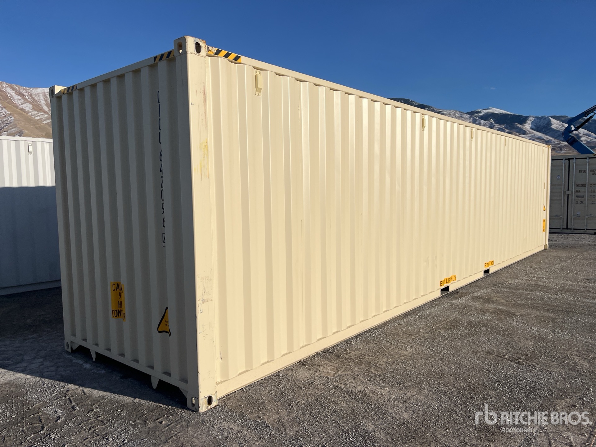 2024 40 ft High Cube Storage Container | Ritchie Bros. Auctioneers
