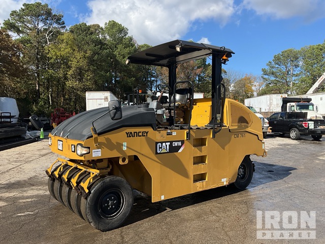 2018 Cat CW16 9 Wheel Pneumatic Roller in Snellville, Georgia, United ...