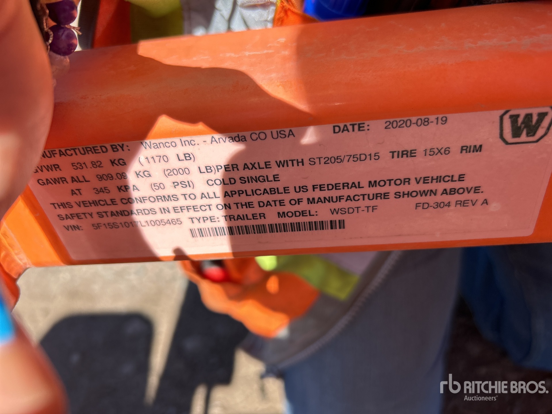 2020 Wanco WSDT-TF Electric Radar Speed Trailer | Ritchie Bros. Auctioneers