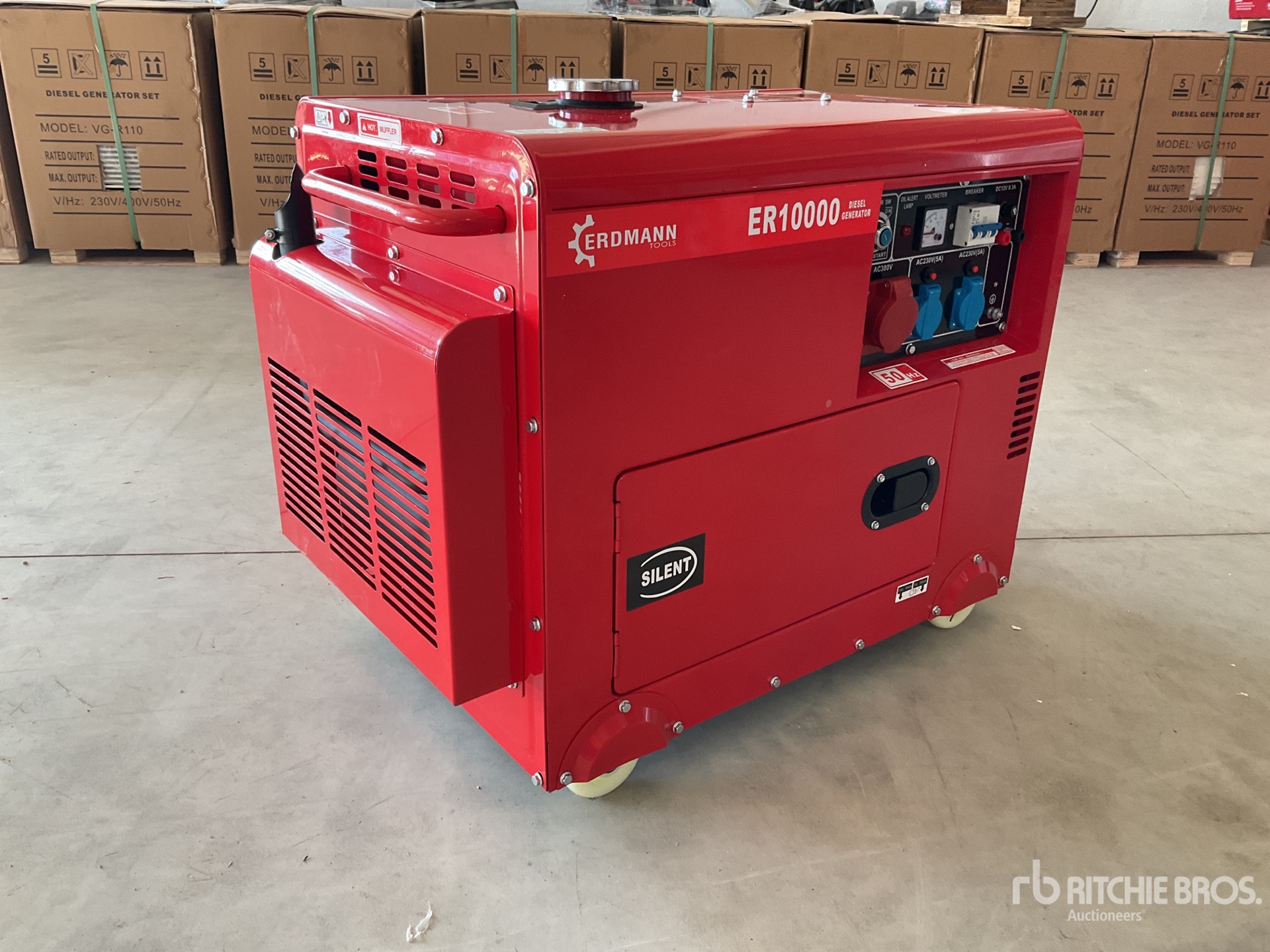 2024 Erdmann ER10000 12KVA Groupe Electrogene (Non Utilise) Groupe électrogène portable (Unused ...
