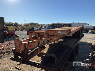 2006 Hudson Brothers HTD18D 18 ft T/A Equipment Trailer in Conyers ...