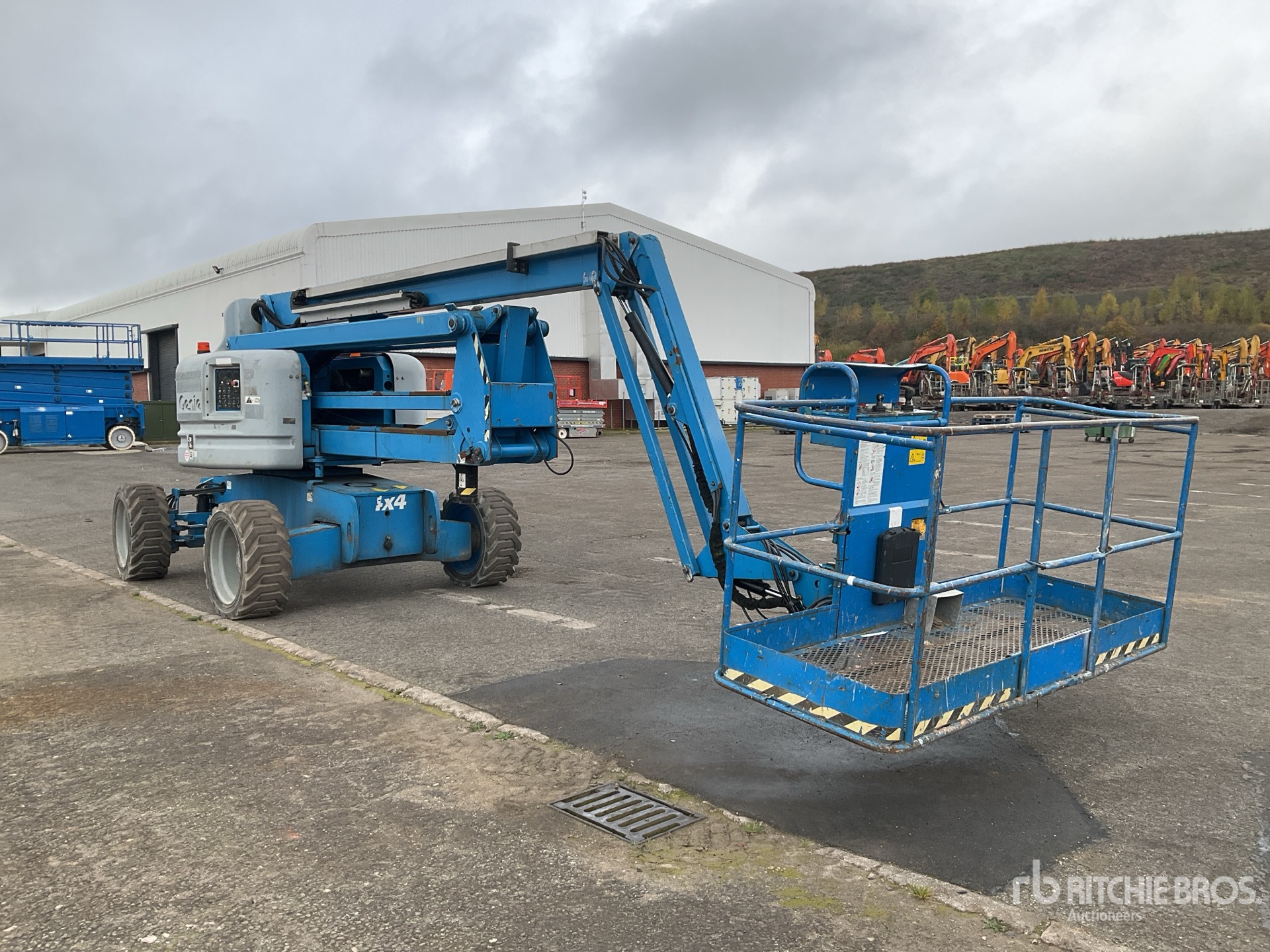 2012 Genie Z60 4WD Diesel Articulating Boom Lift | Ritchie Bros ...
