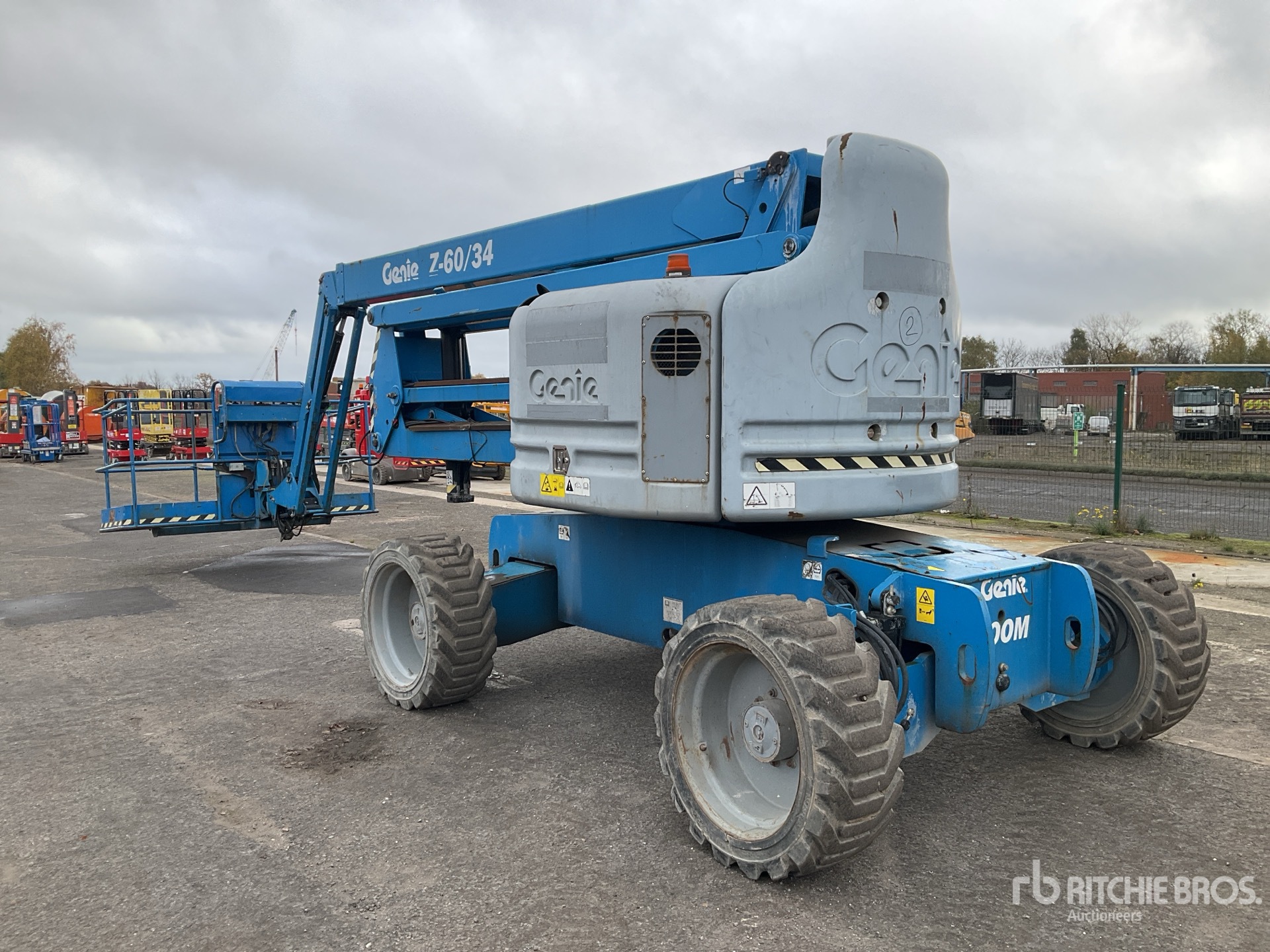 2012 Genie Z60 4WD Diesel Articulating Boom Lift | Ritchie Bros ...
