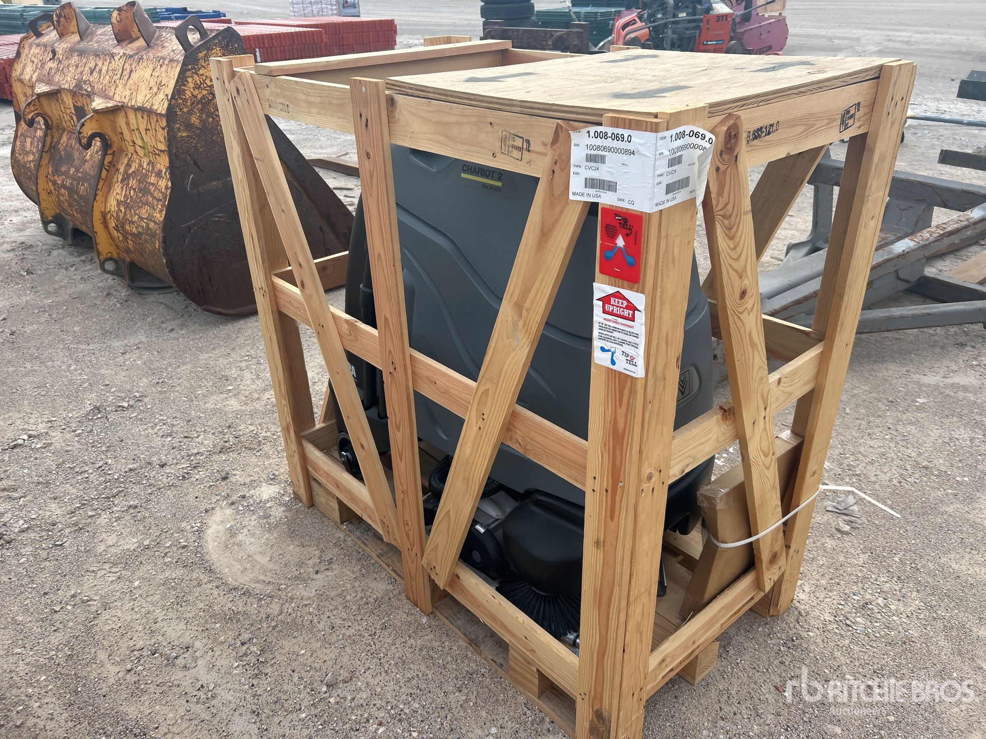 Karcher Chariot 2 iVac 24 ATV Electric Ride-On Vacuum Cleaner (Unused ...