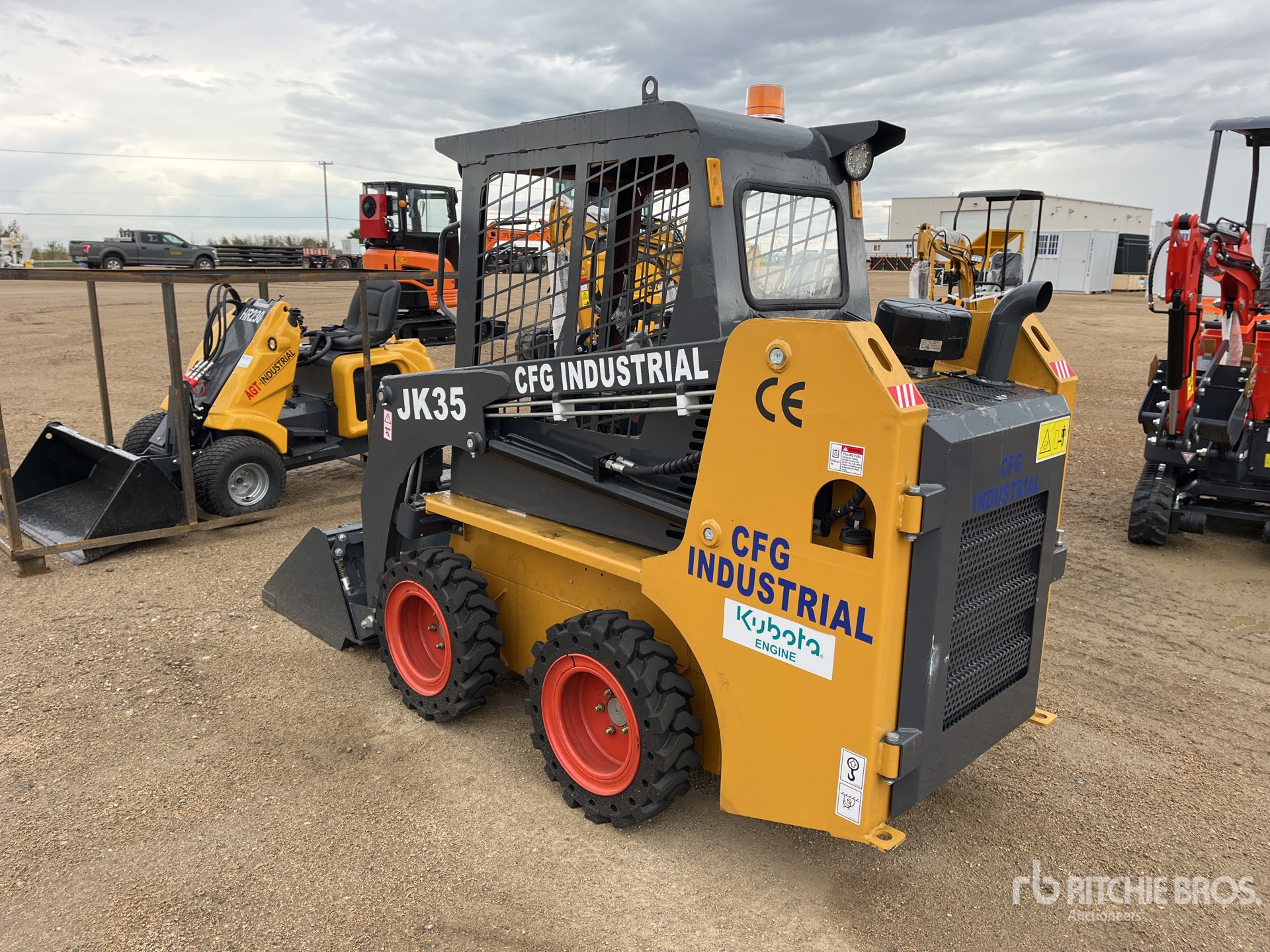 2024 CFG JK35 Mini Skid Steer Loader (Unused) | Ritchie Bros. Auctioneers