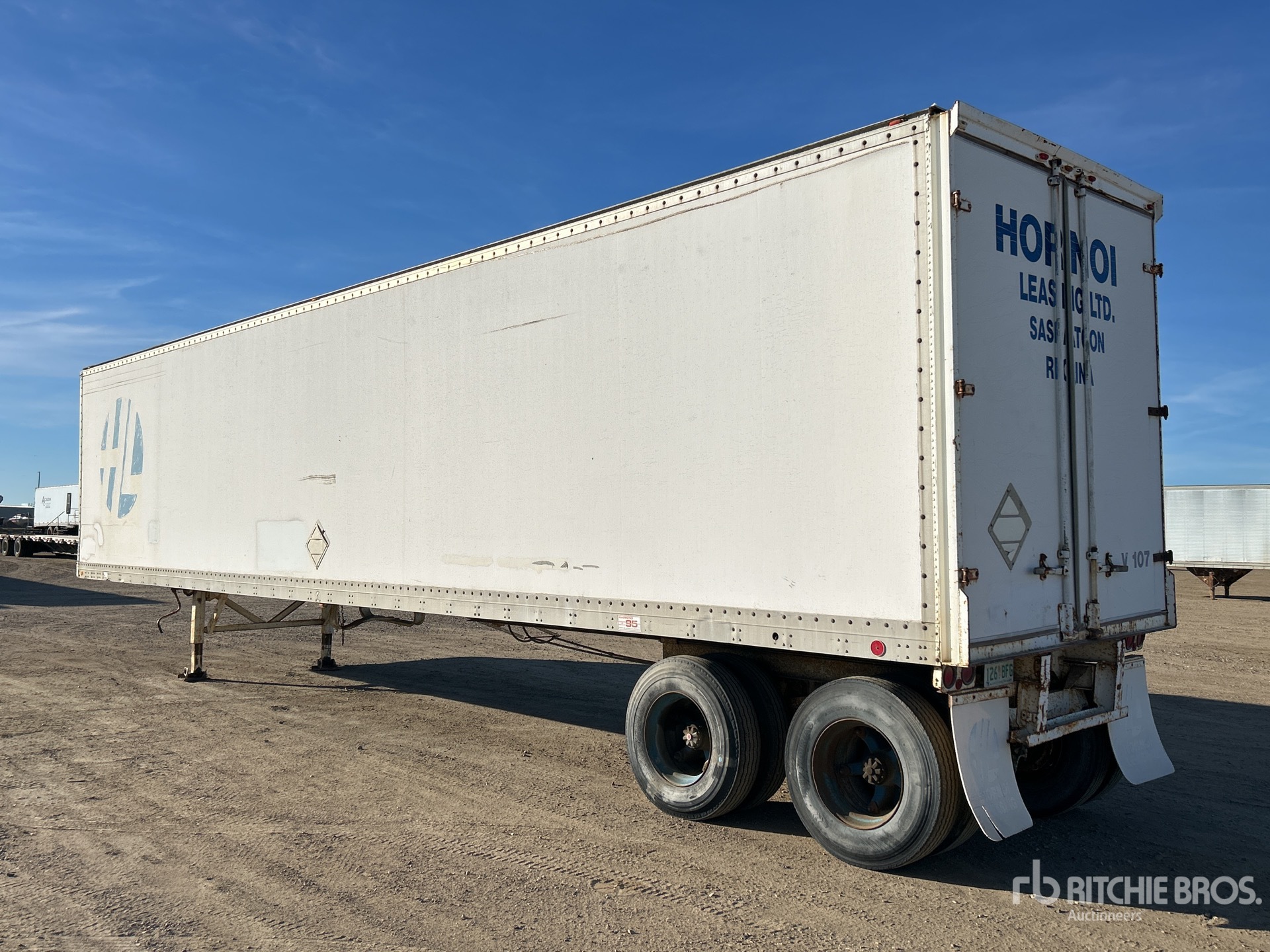 1977 Fruehauf 45 ft x 102 in T/A Van Trailer | Ritchie Bros. Auctioneers