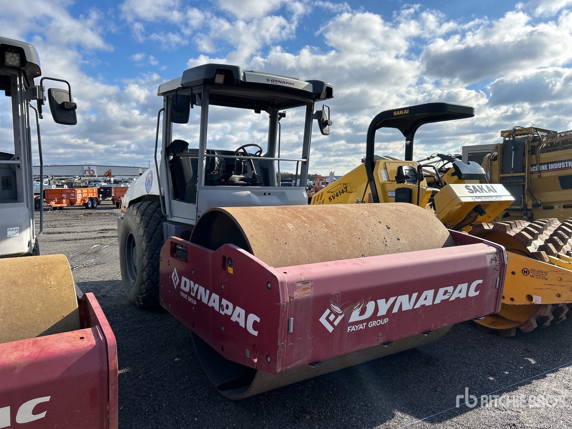 2019 Dynapac CA2500D Smooth Drum Compactor | Ritchie Bros. Auctioneers
